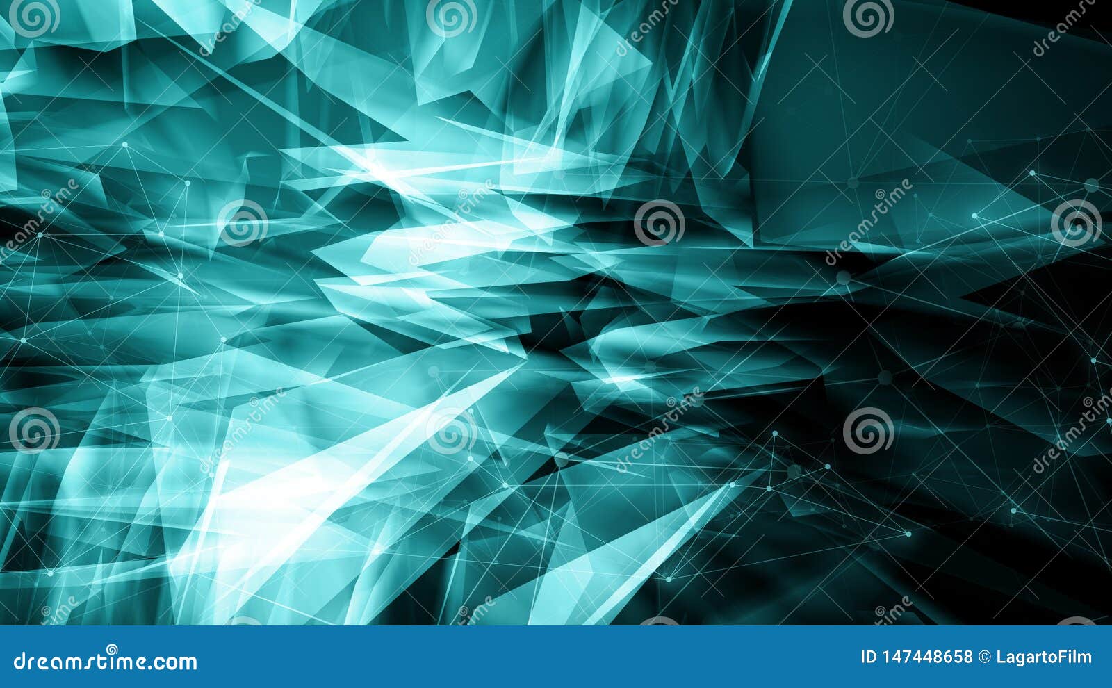 Triangles Background Creative Geometric Polygons, Random Transparent ...