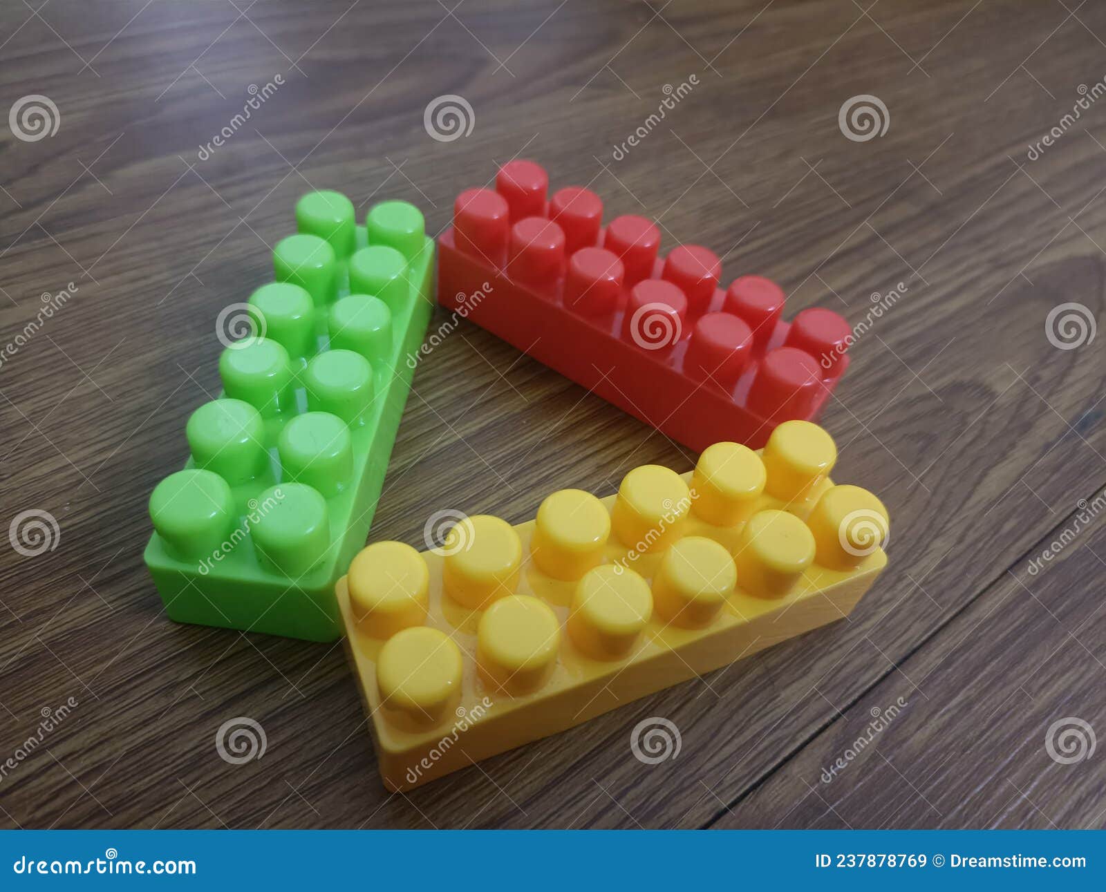 Triangles different colors stock image. Image of food - 237878769