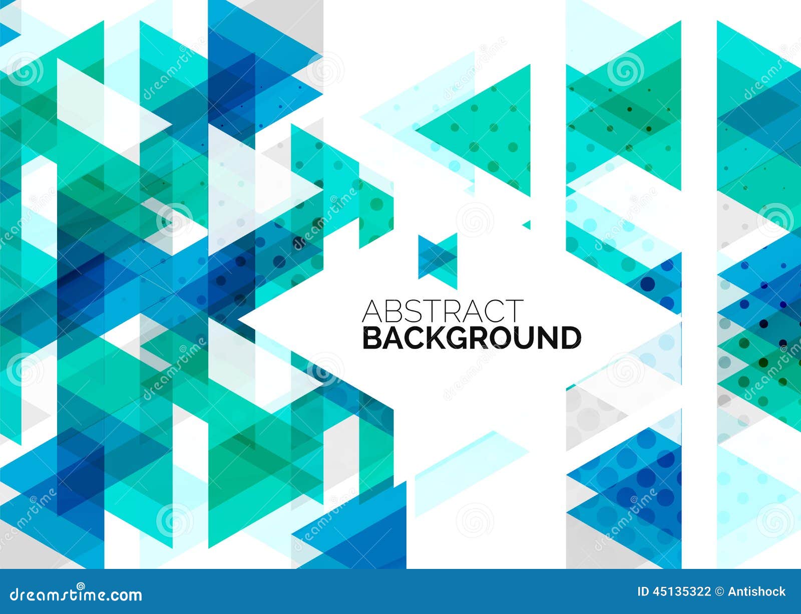 Triangles, Geometric Clean Abstract Background Stock Vector ...
