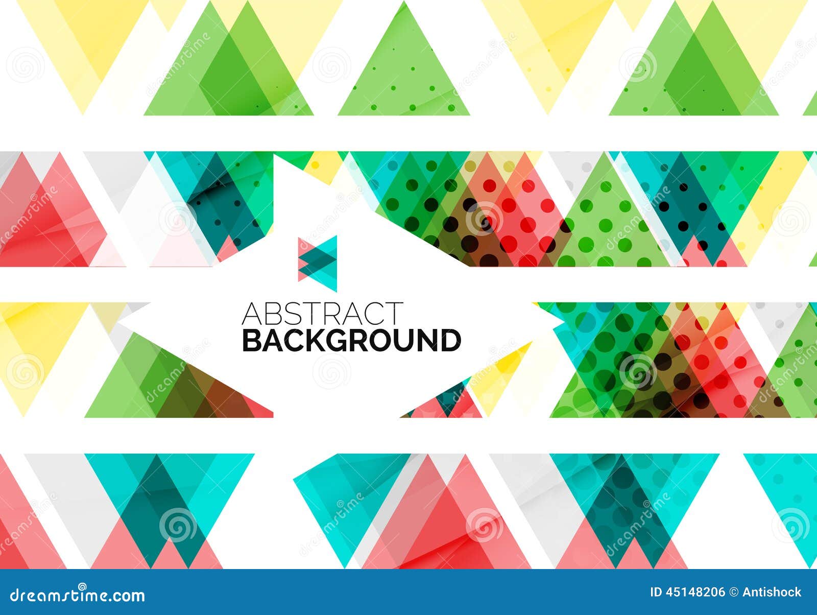 Triangles, Geometric Clean Abstract Background Stock Vector ...