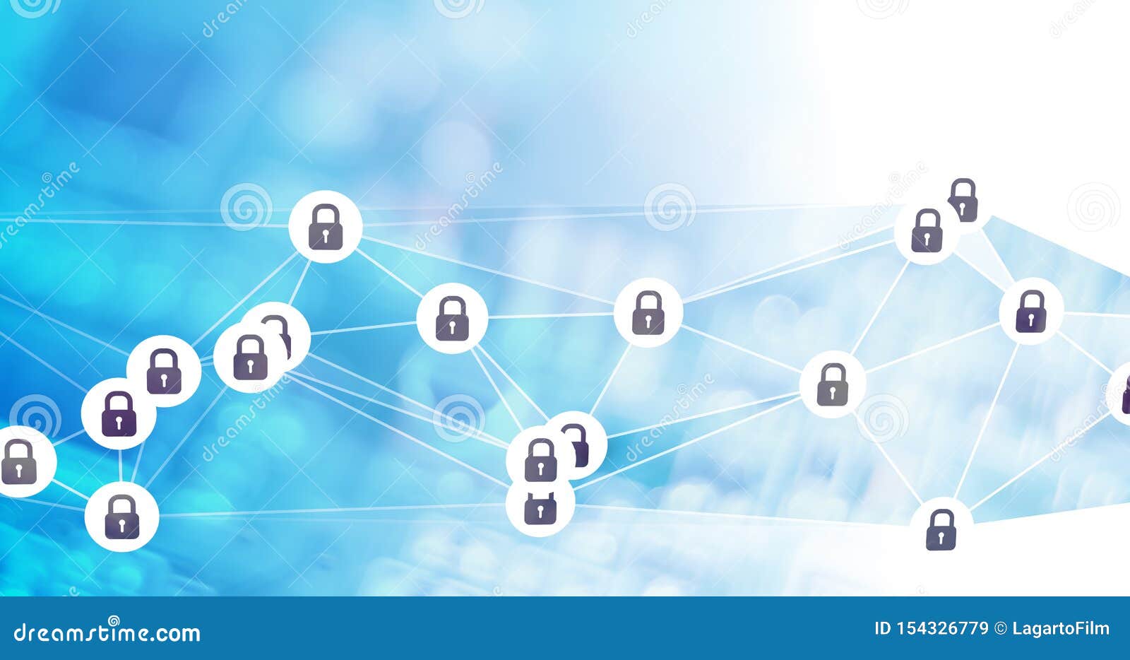 Triangles Geometric Pattern Abstract Cyber Threat Idea Stock ...