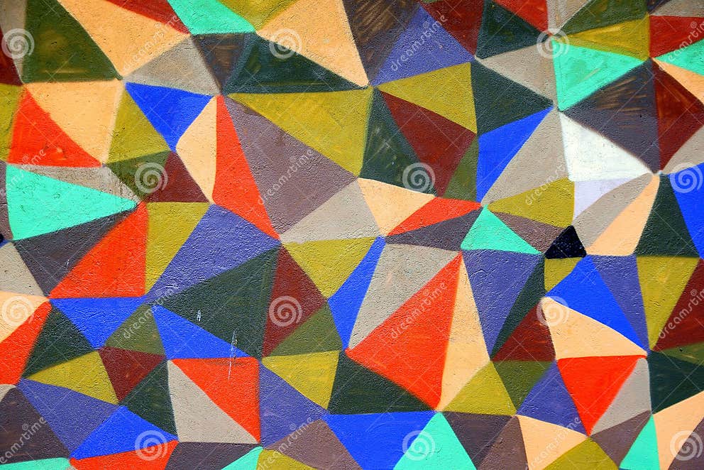 Triangles stock image. Image of concrete, plaster, wall - 32296975