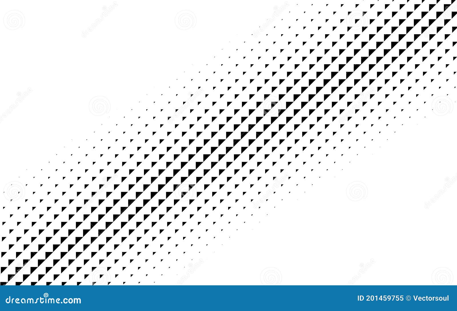 Triangles Halftone Vector Illustration. Triangle Geometric Background ...