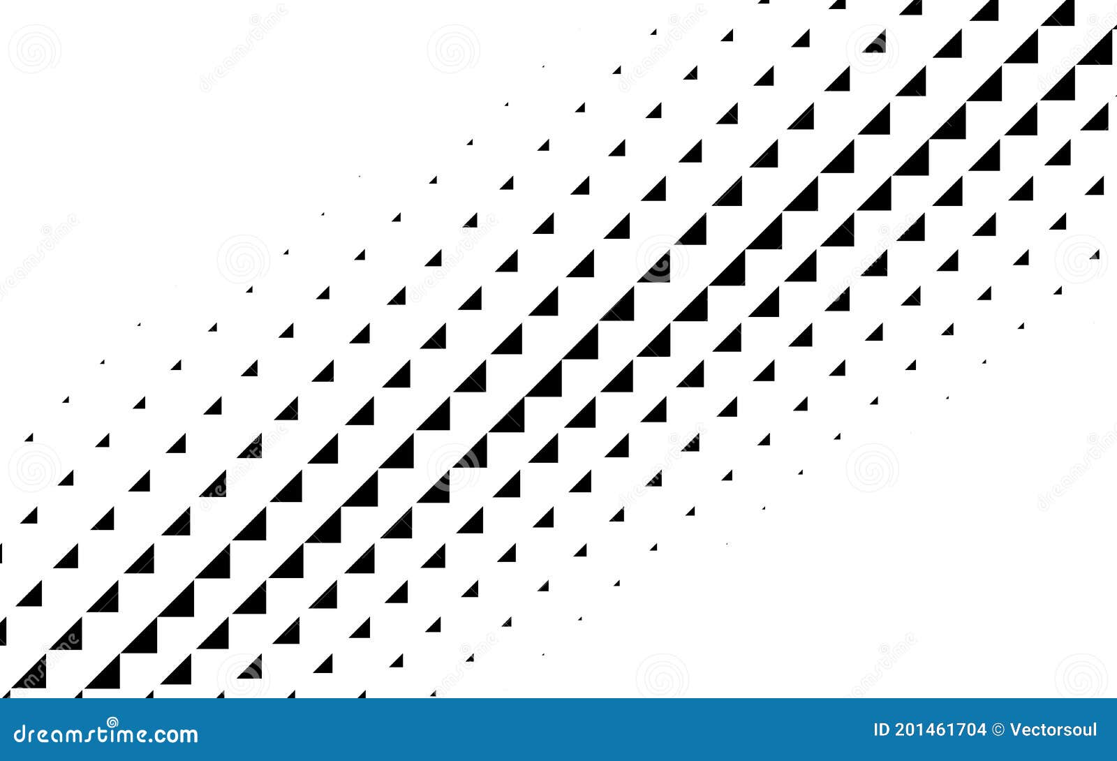 Triangles Halftone Vector Illustration. Triangle Geometric Background ...