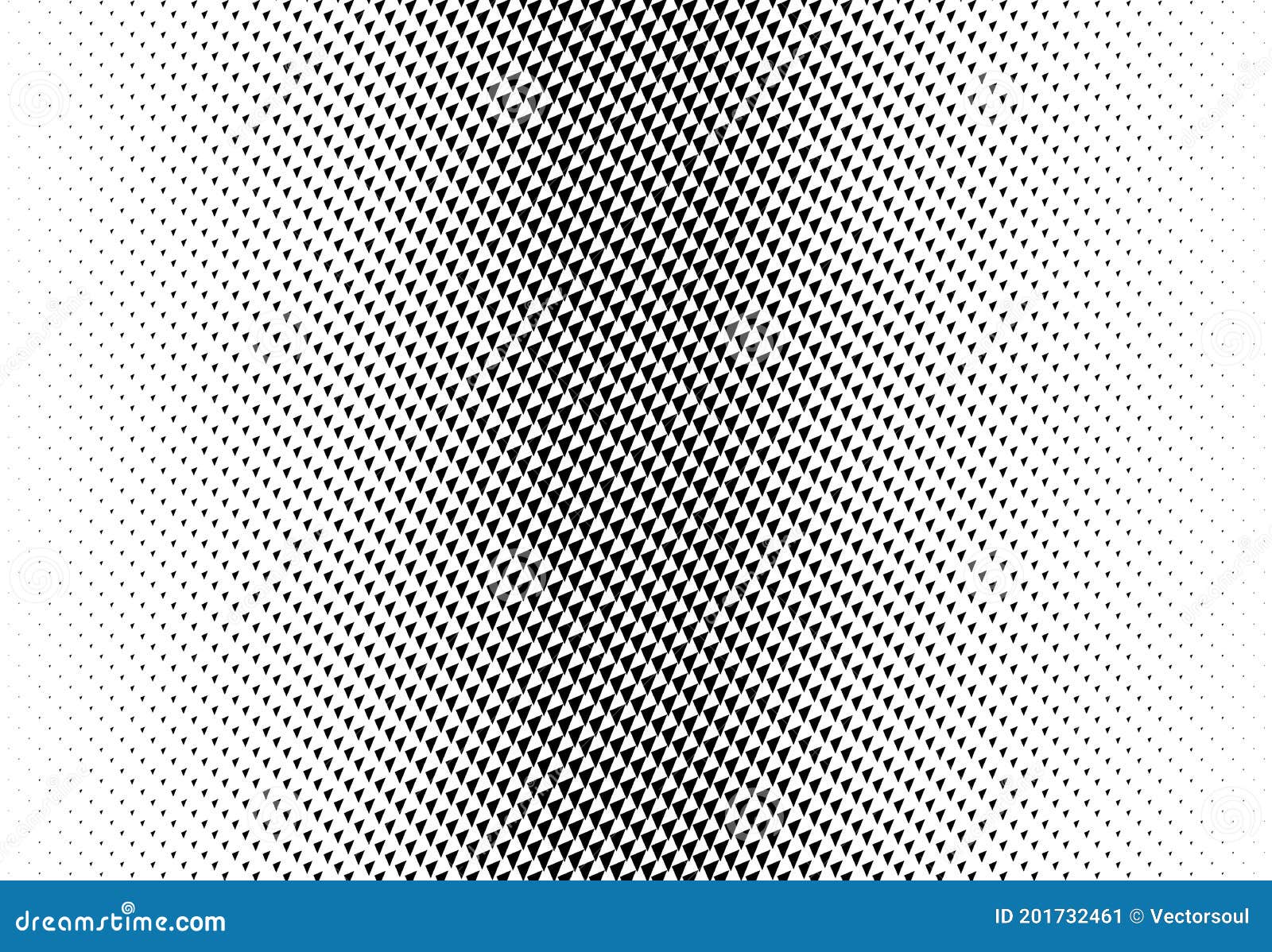 Triangles Halftone Vector Illustration. Triangle Geometric Background ...