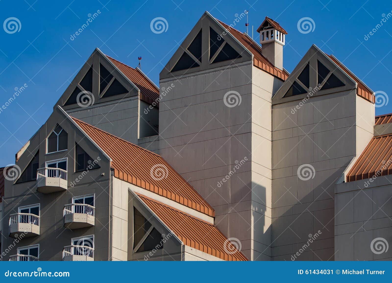 Triangles stock image. Image of building, alene, lake - 61434031