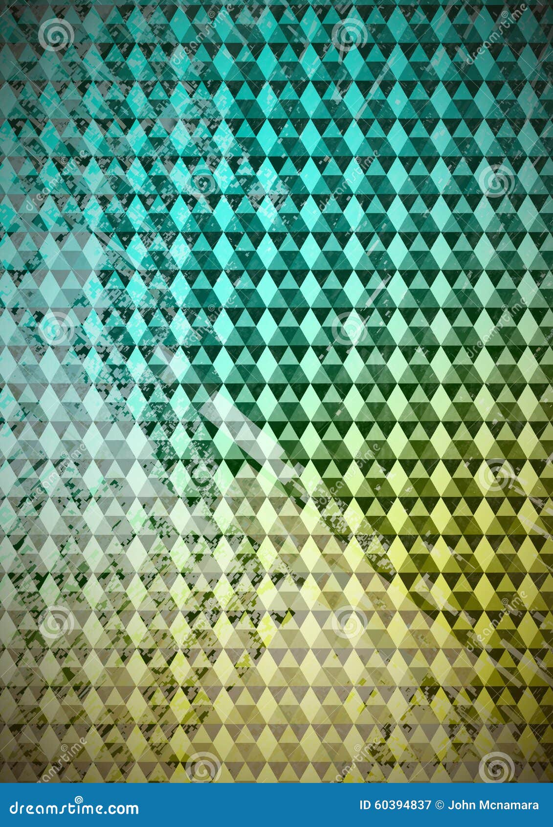 Triangles On Light Gradient Background And Digital Camouflage Stock ...