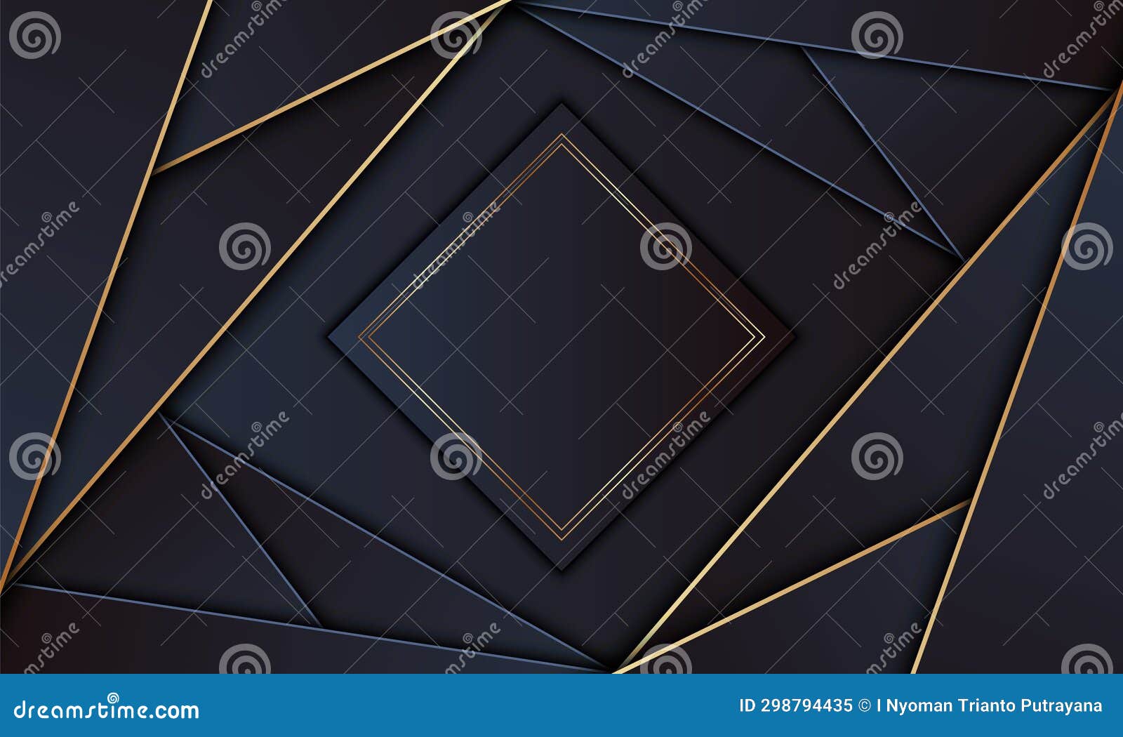 Triangles with Lines and Rectangle. Stock Illustration - Illustration ...