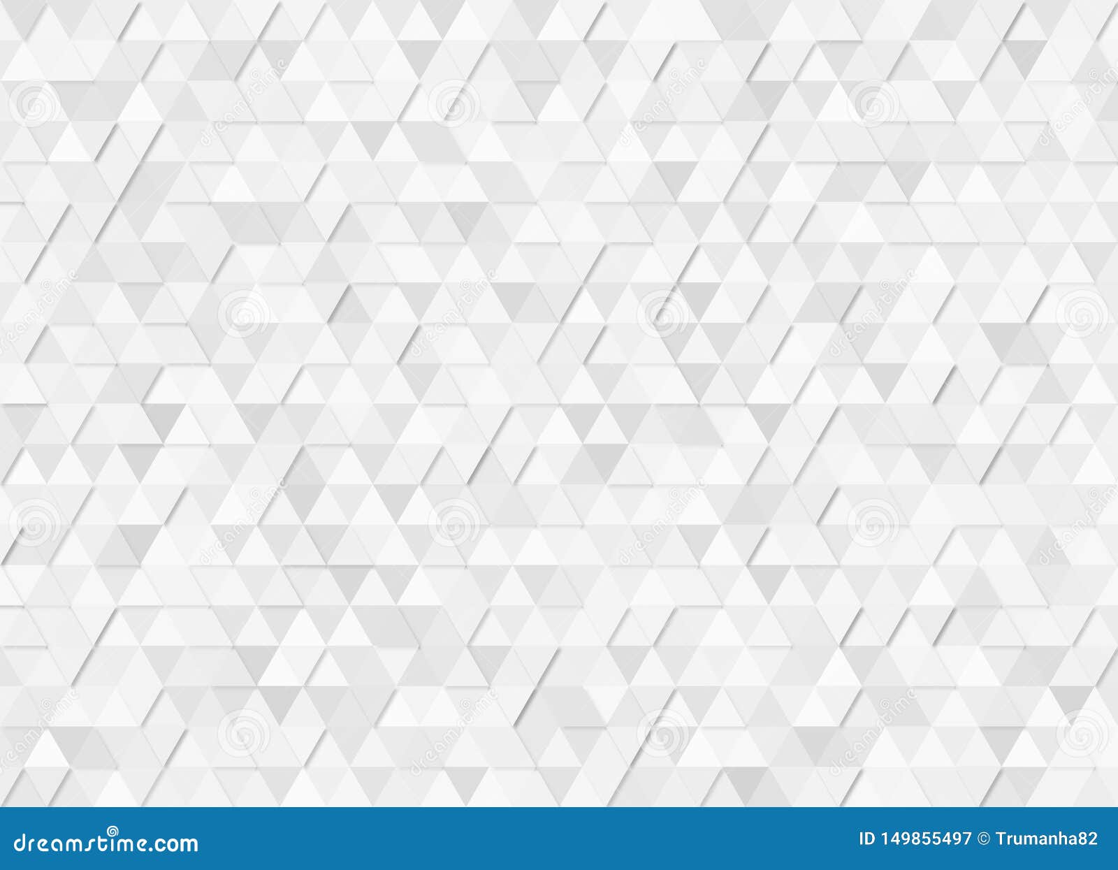 Vector Abstract Geometric Background with Grey Triangles Pattern with ...