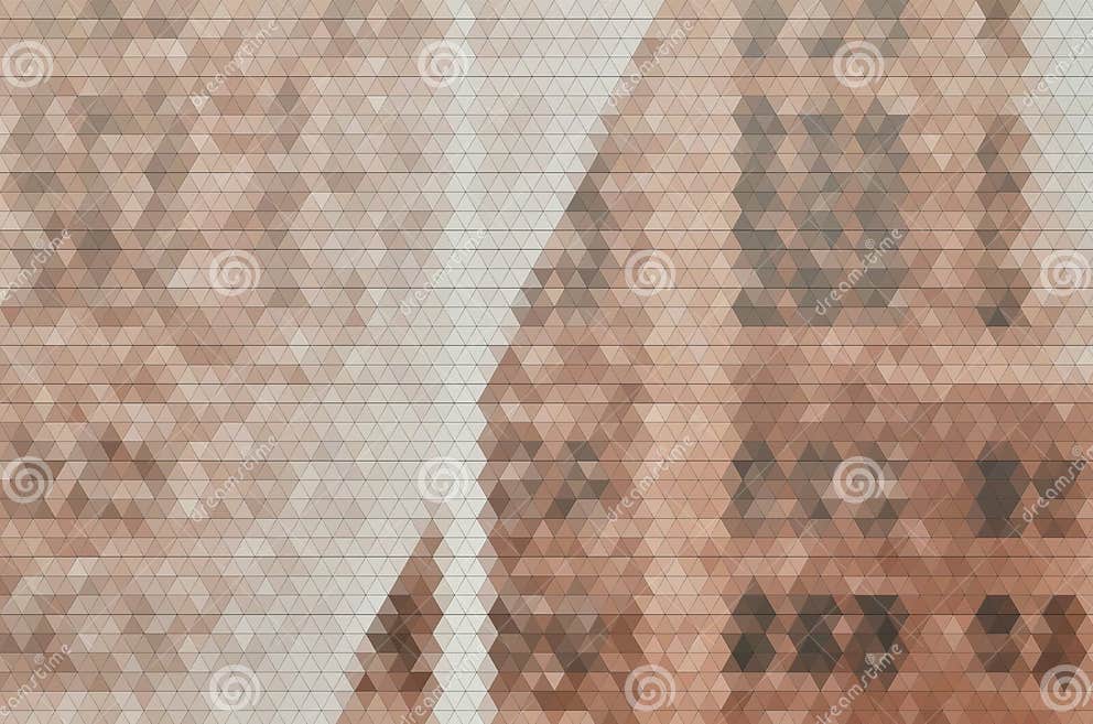 Triangles Pattern Asymmetric Abstract Background Stock Illustration ...