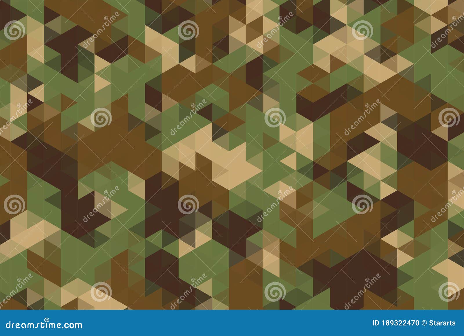 Triangles Pattern in Camouflage Military Army Fabric Style Texture ...