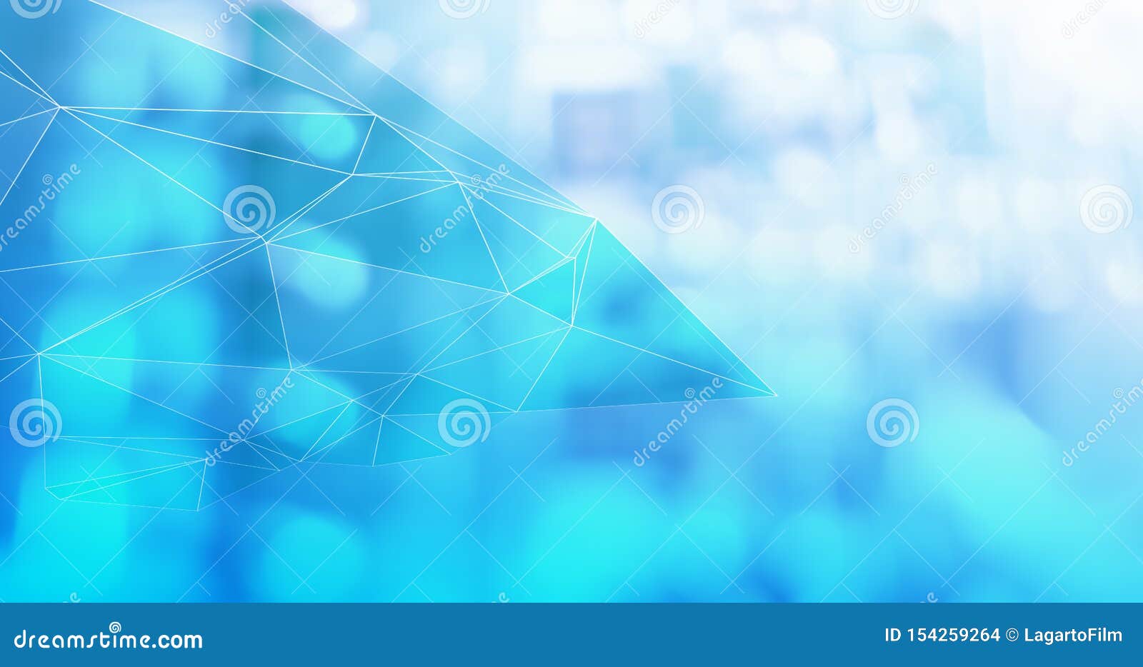 Triangles Shapes Connection Layout, Sci-fi Abstract Background Stock ...