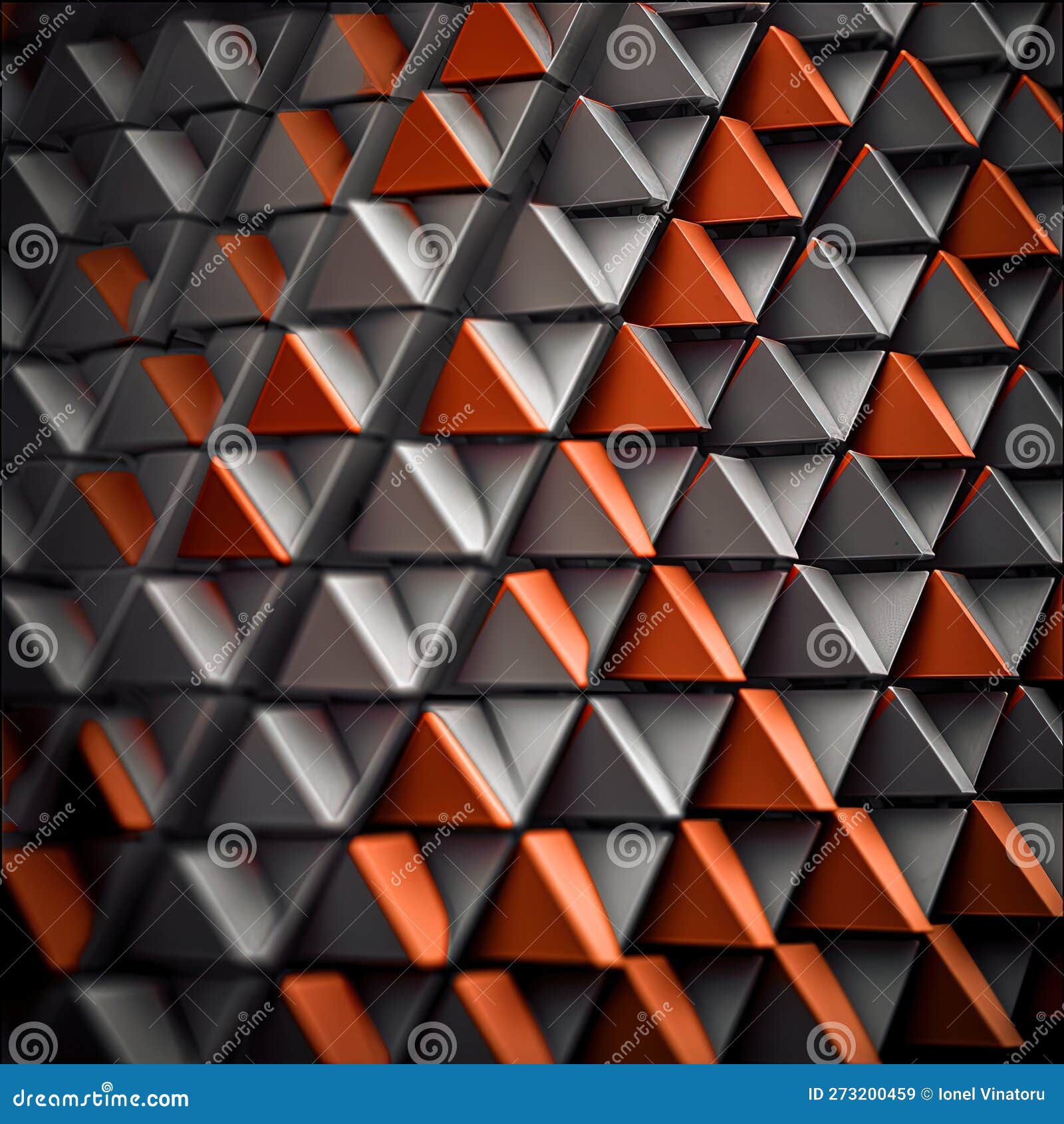 Triangles in Teal and Coral. a Background Featuring Geometric Triangles ...