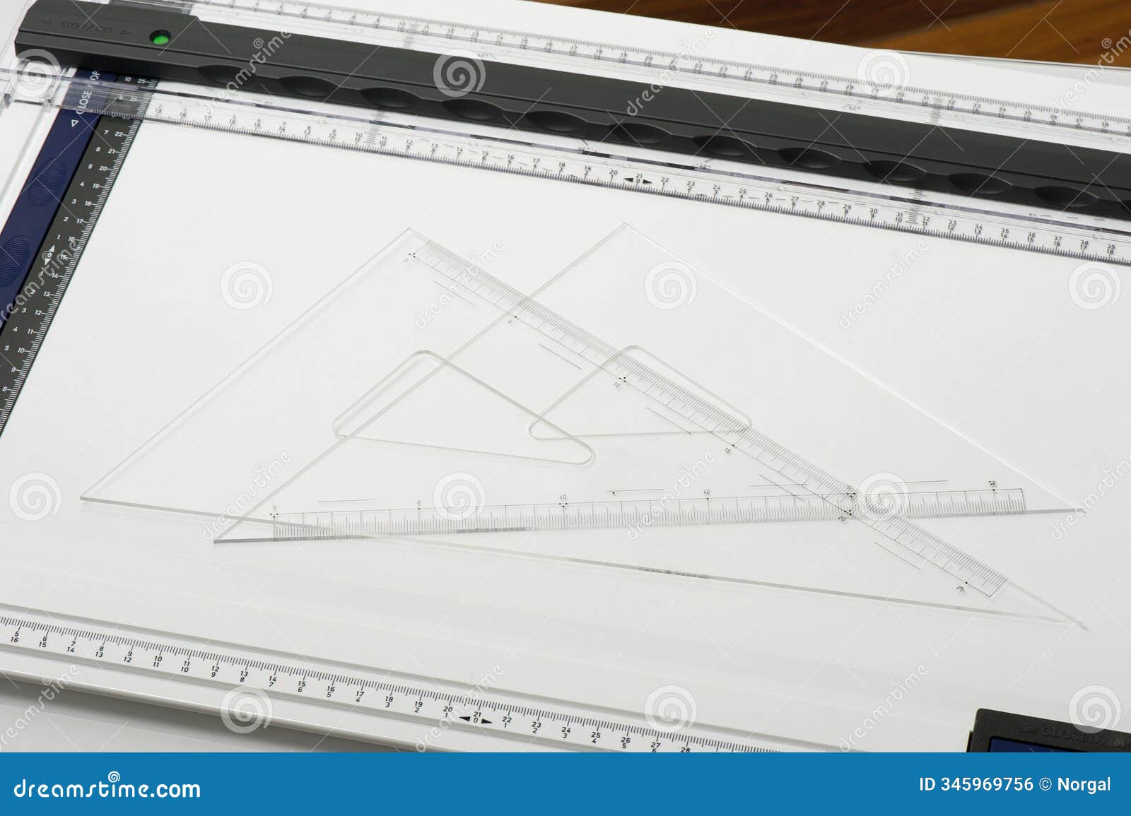 Triangles, Tool for Industrial Drawing Stock Photo - Image of angles ...
