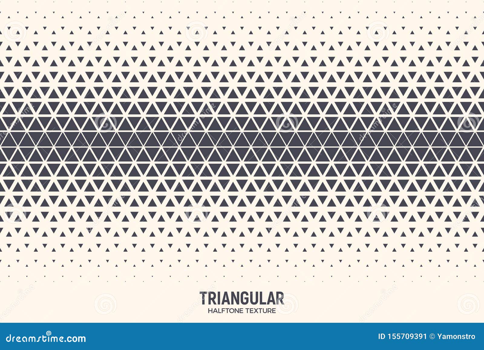 Halftone Triangle Particles Vector Abstract Technology Background Stock ...
