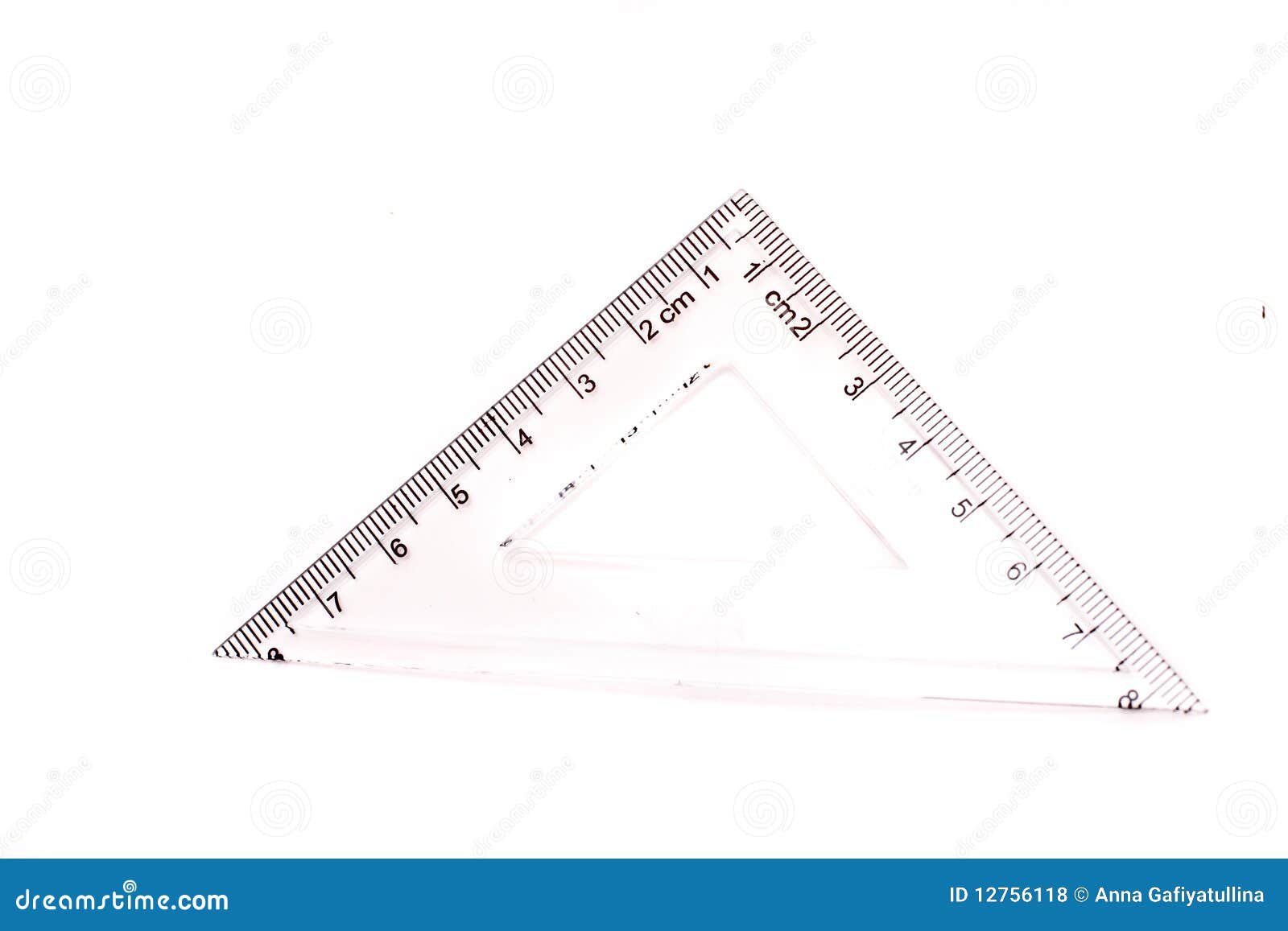 Triangolo geometrico fotografia stock. Immagine di rifornimenti - 12756118