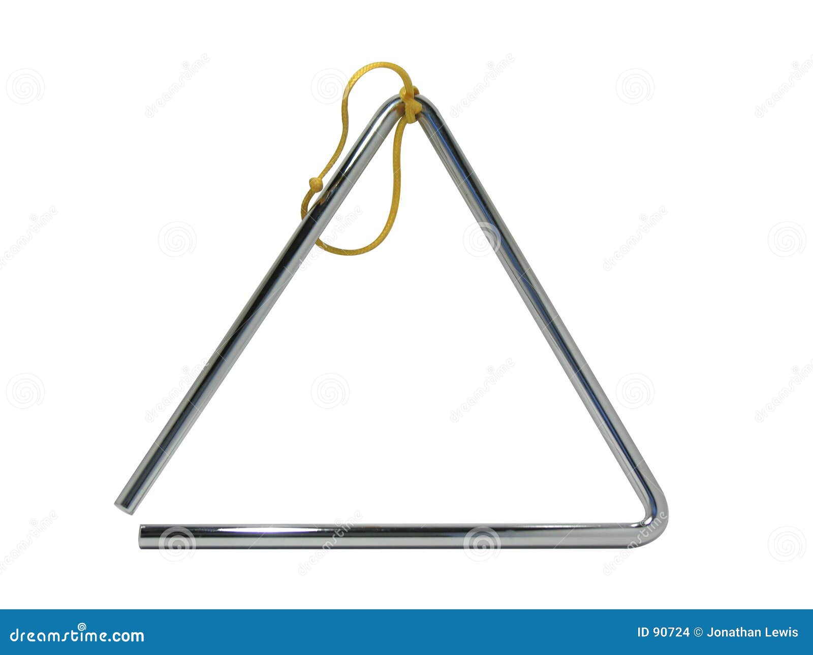 Triangolo musicale fotografia stock. Immagine di scuola - 90724