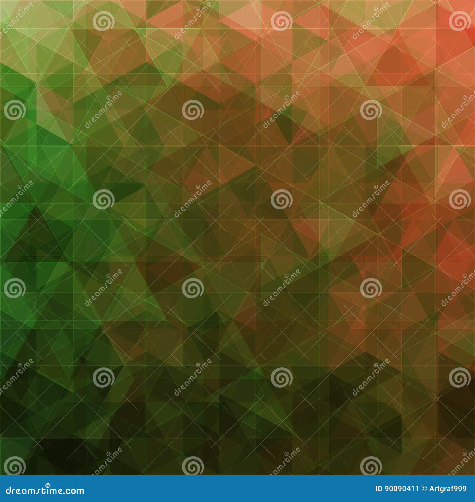 Triangular Abstract Background Stock Illustration - Illustration of ...