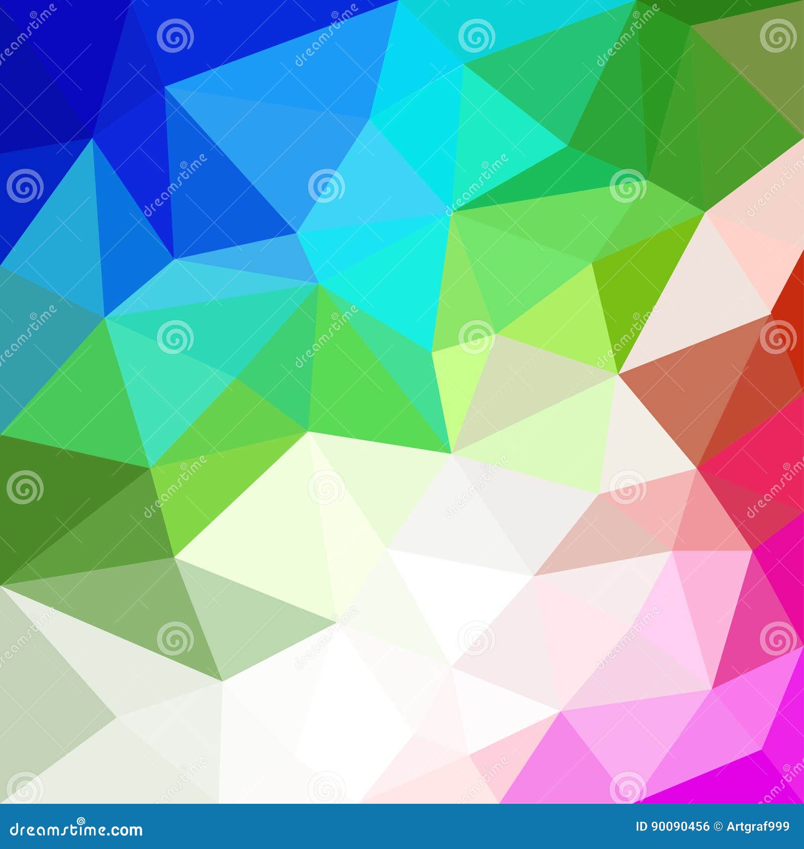 Triangular Abstract Background Stock Illustration - Illustration of ...