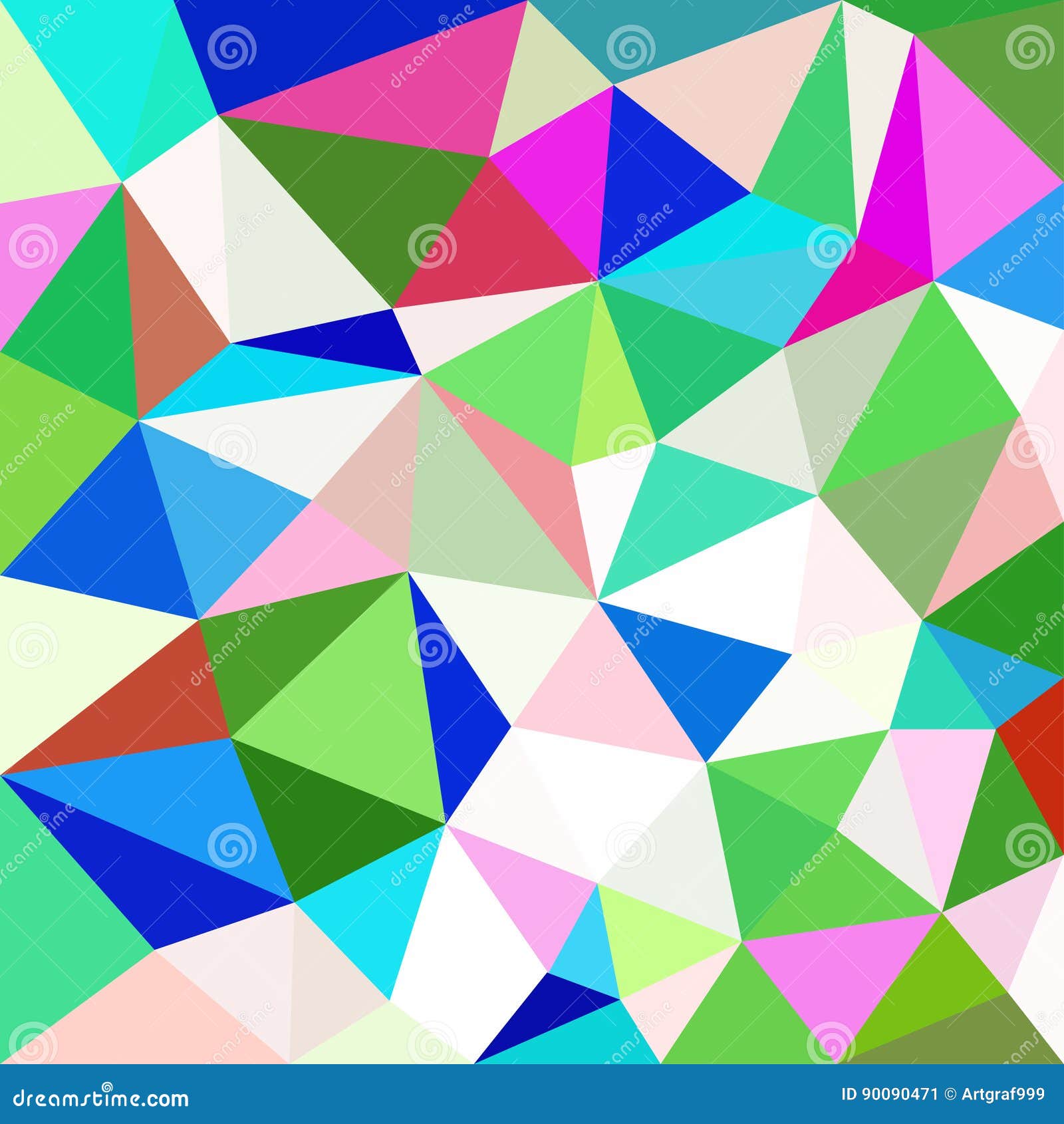 Triangular Abstract Background Stock Illustration - Illustration of ...