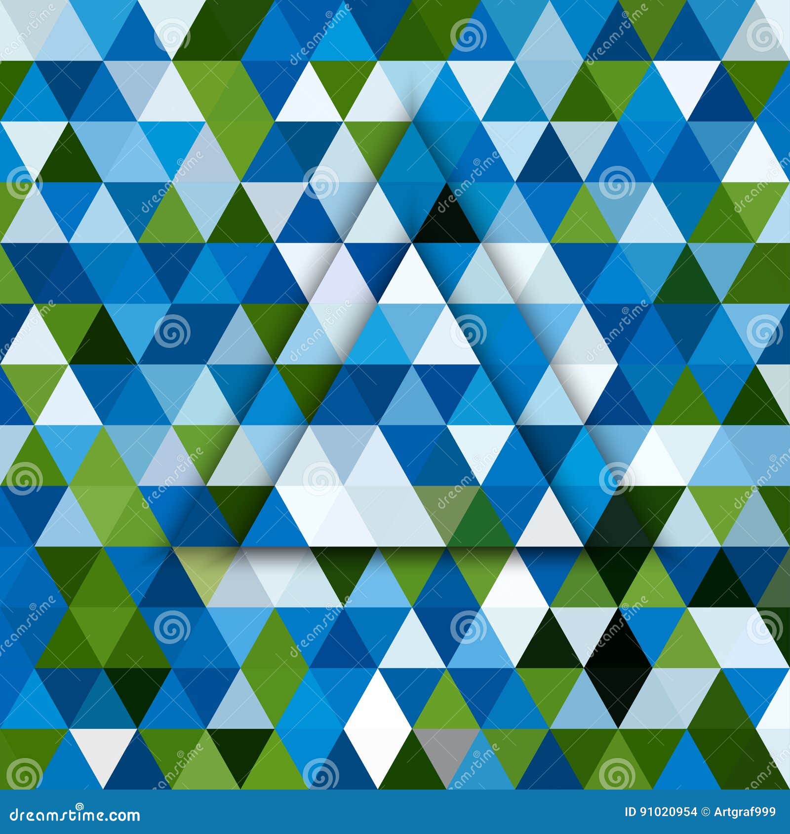 Triangular Abstract Background Stock Illustration - Illustration of ...