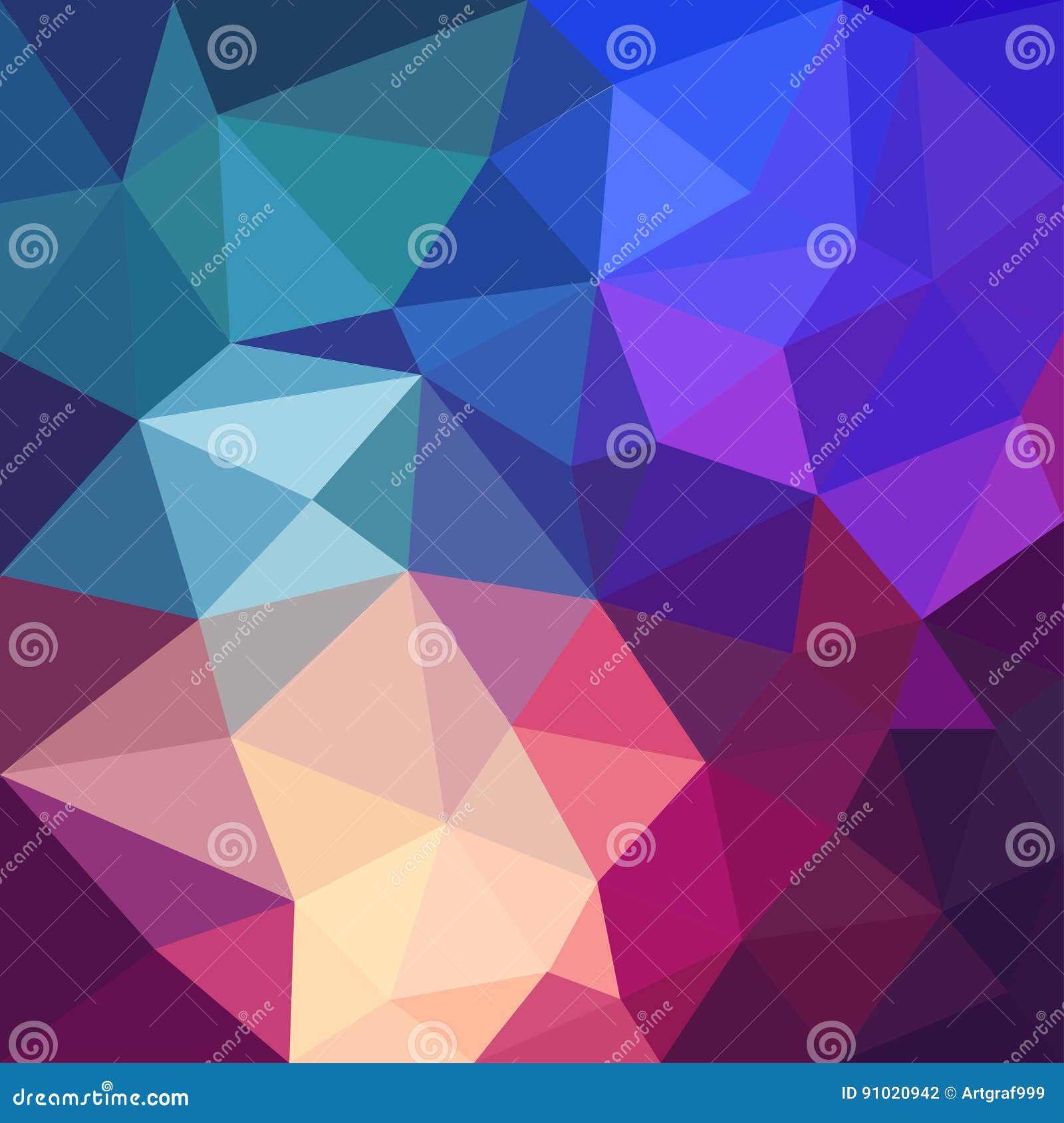 Triangular Abstract Background Stock Vector - Illustration of trigonal ...