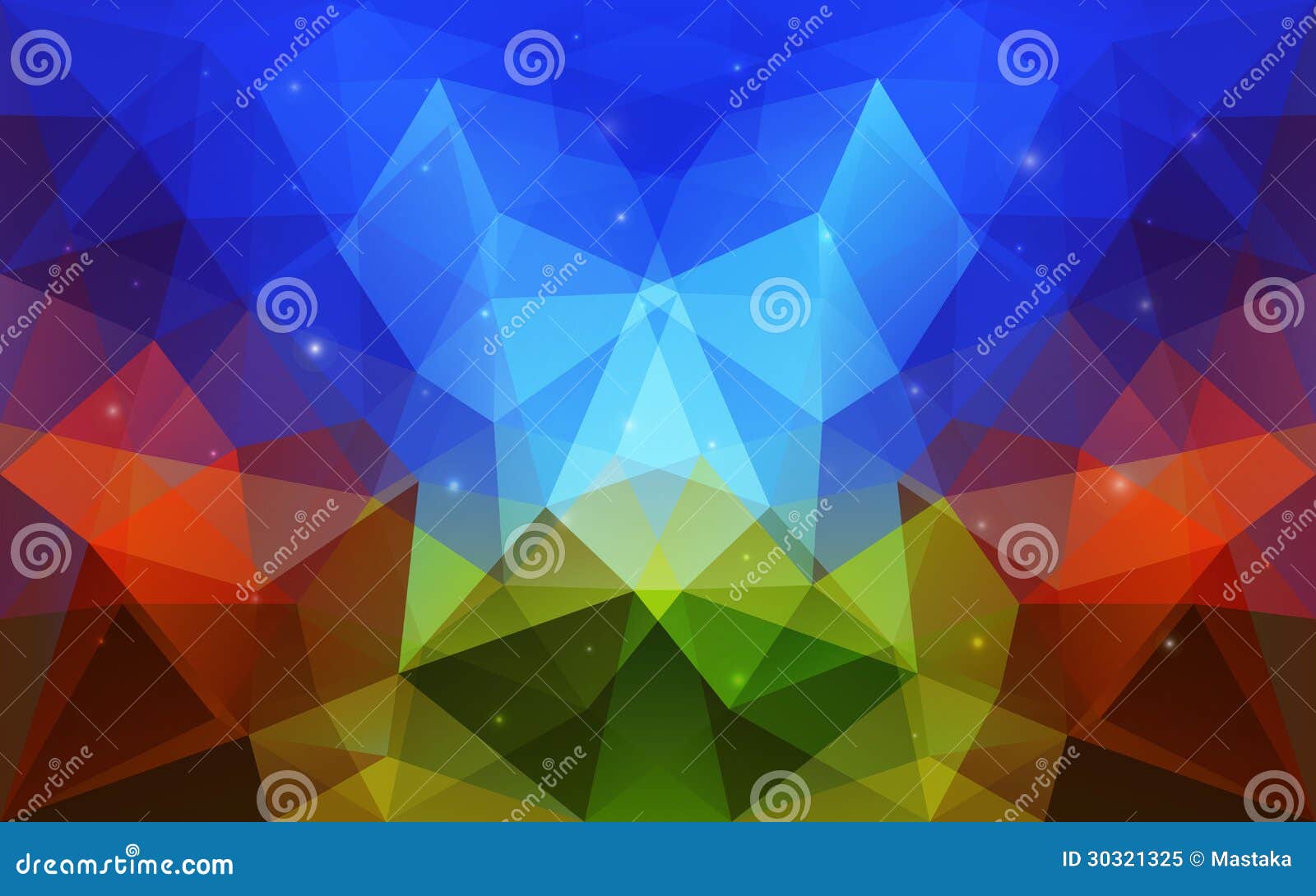 Triangular Abstract Colorful Texture Stock Vector - Illustration of ...