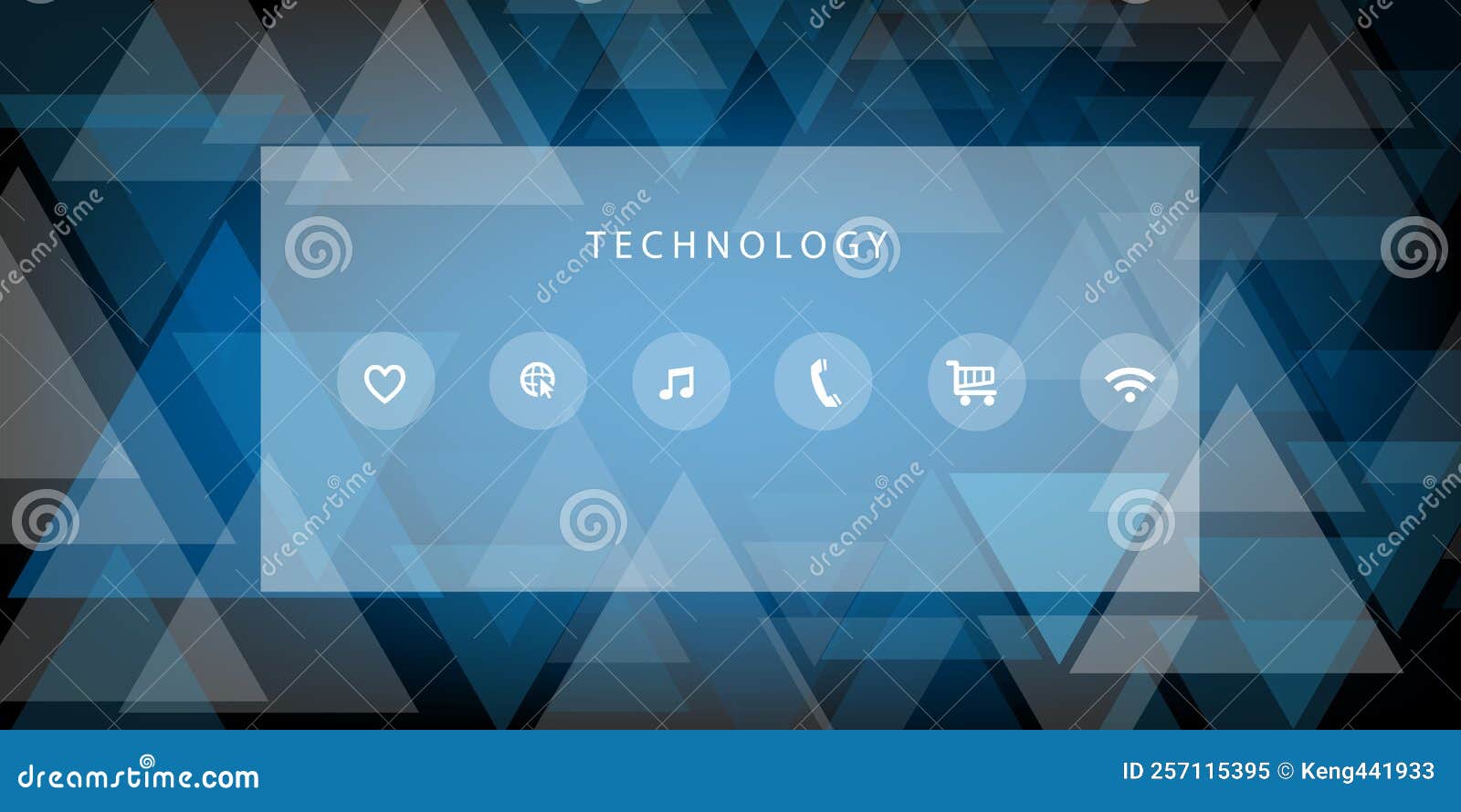 Triangular Abstract with Modern Future Website Background or Cover Page ...