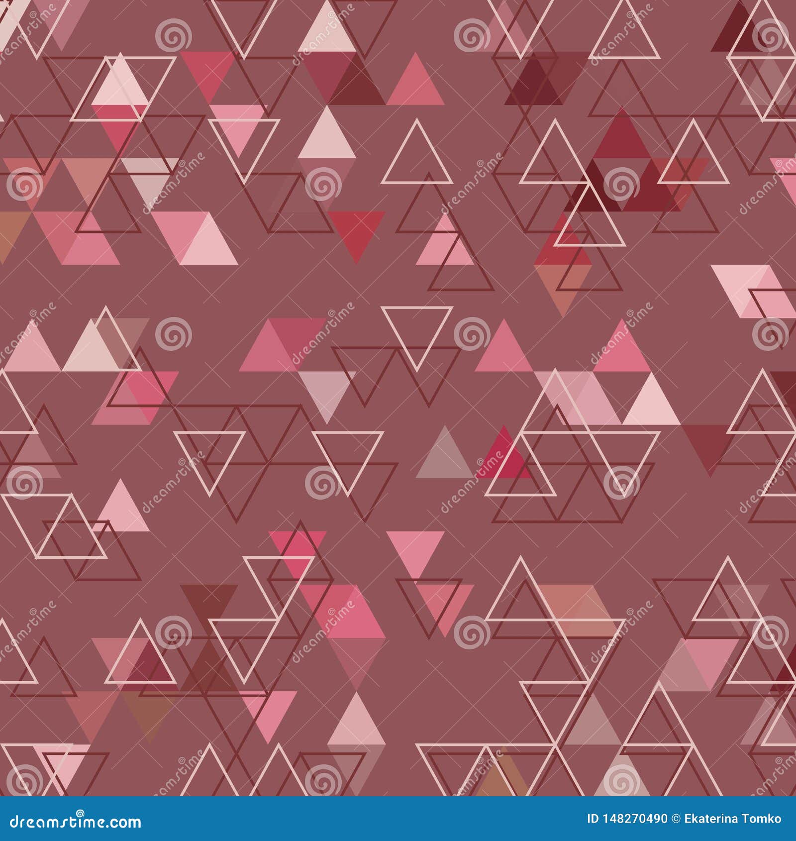Triangular Background Polygonal Style Abstract Vector Illustration