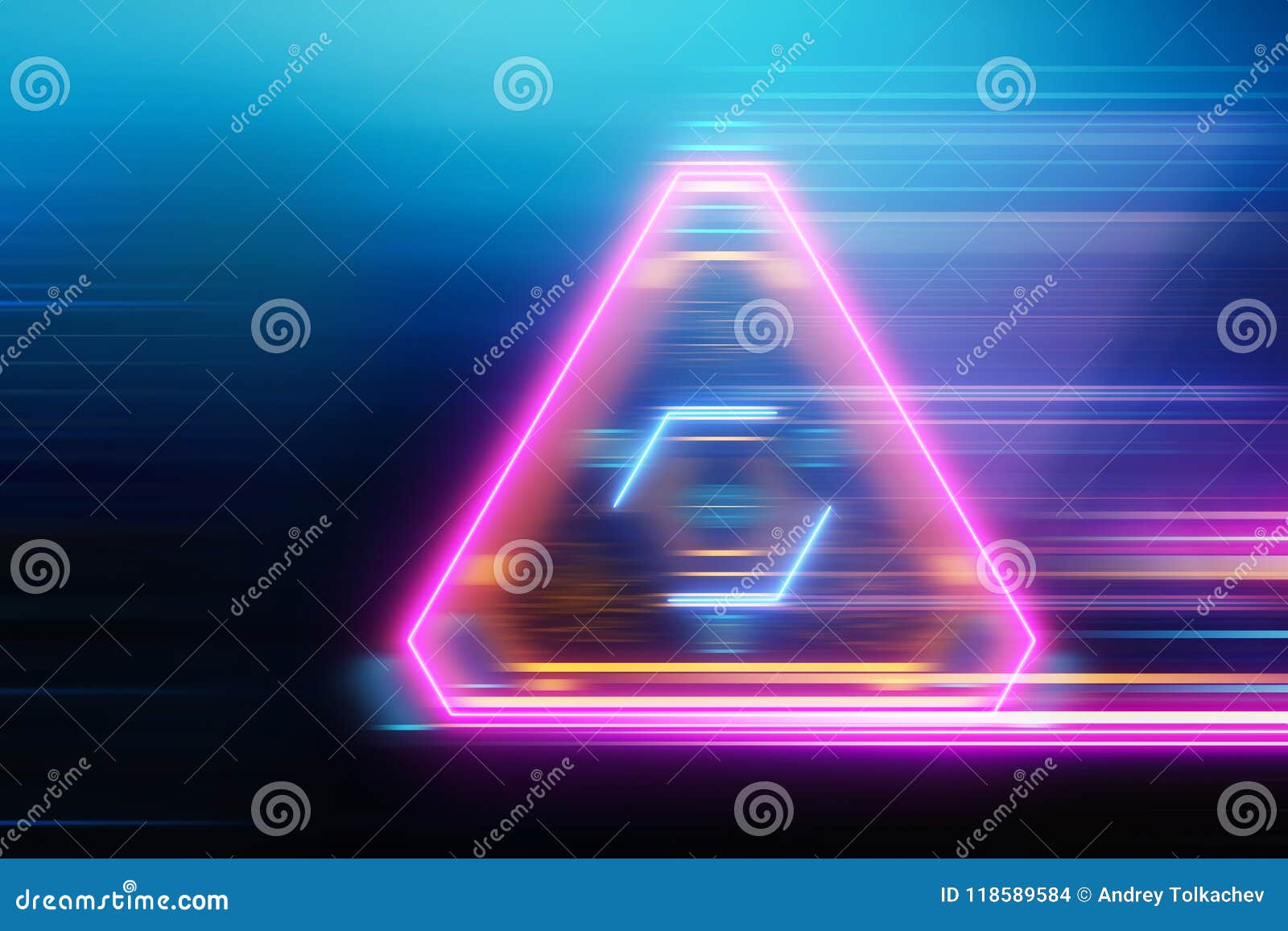 Triangular Business Interface Wallpaper Stock Illustration ...