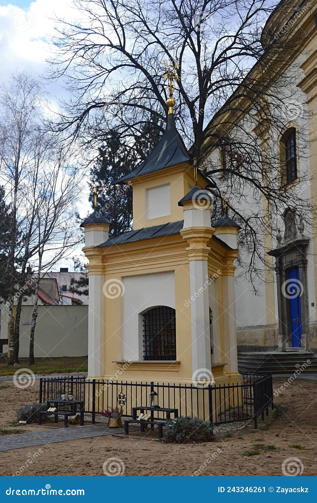 Triangular Chapel of Our Lady of Seven Sorrows in Sastin Straze ...