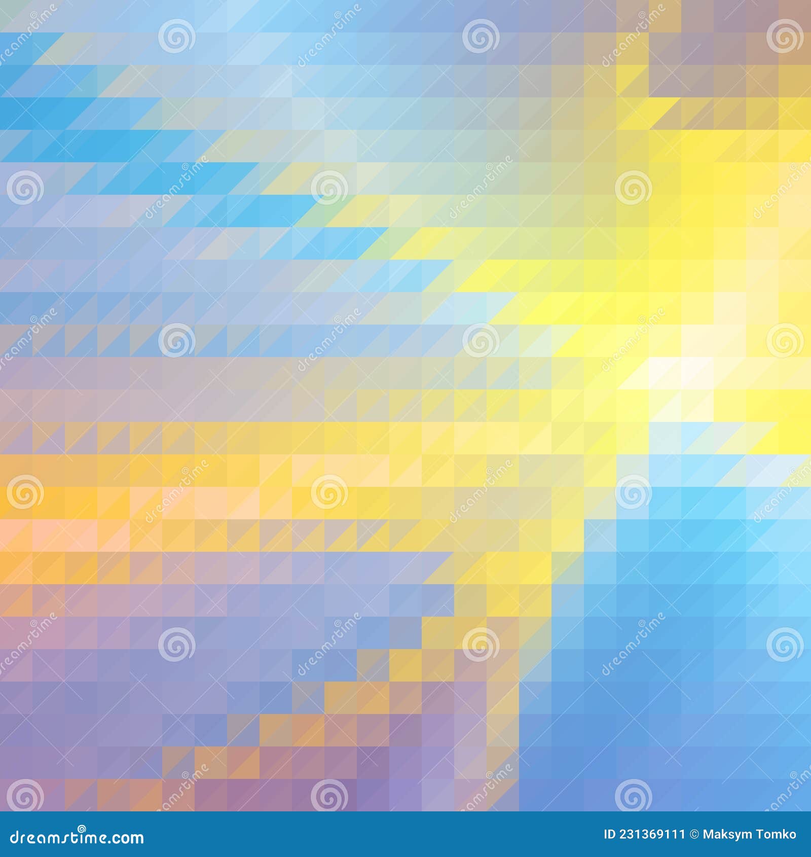 Triangular Color Background. Polygonal Style. Eps 10 Stock Vector ...