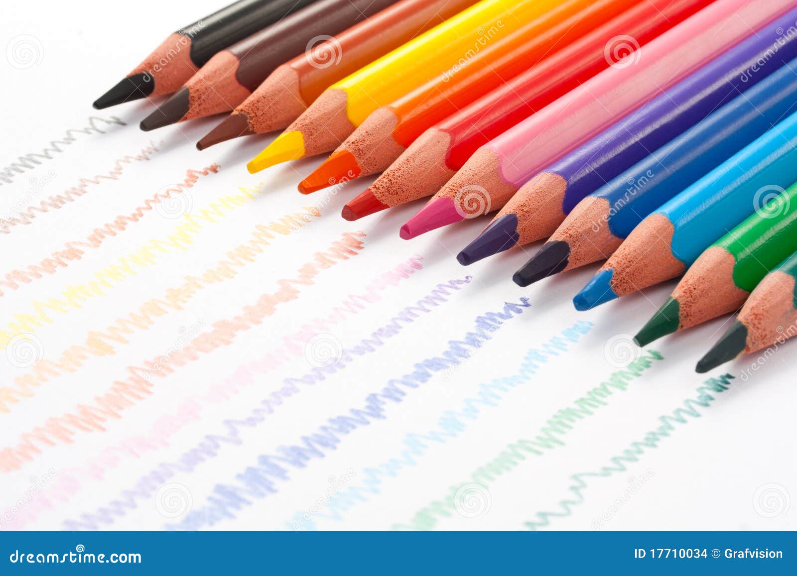 Triangular color pencils stock photo. Image of kindergarden - 17710034