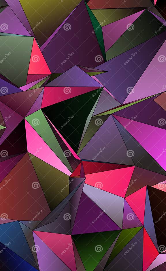 Triangular 3d, Modern Background Stock Illustration - Illustration of pattern, background: 206457588