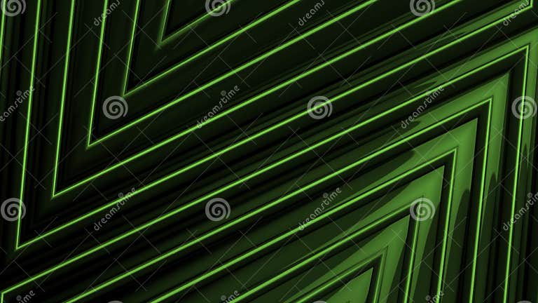 Triangular 3d Pattern with Metallic Texture. Motion. Beautiful Pattern ...