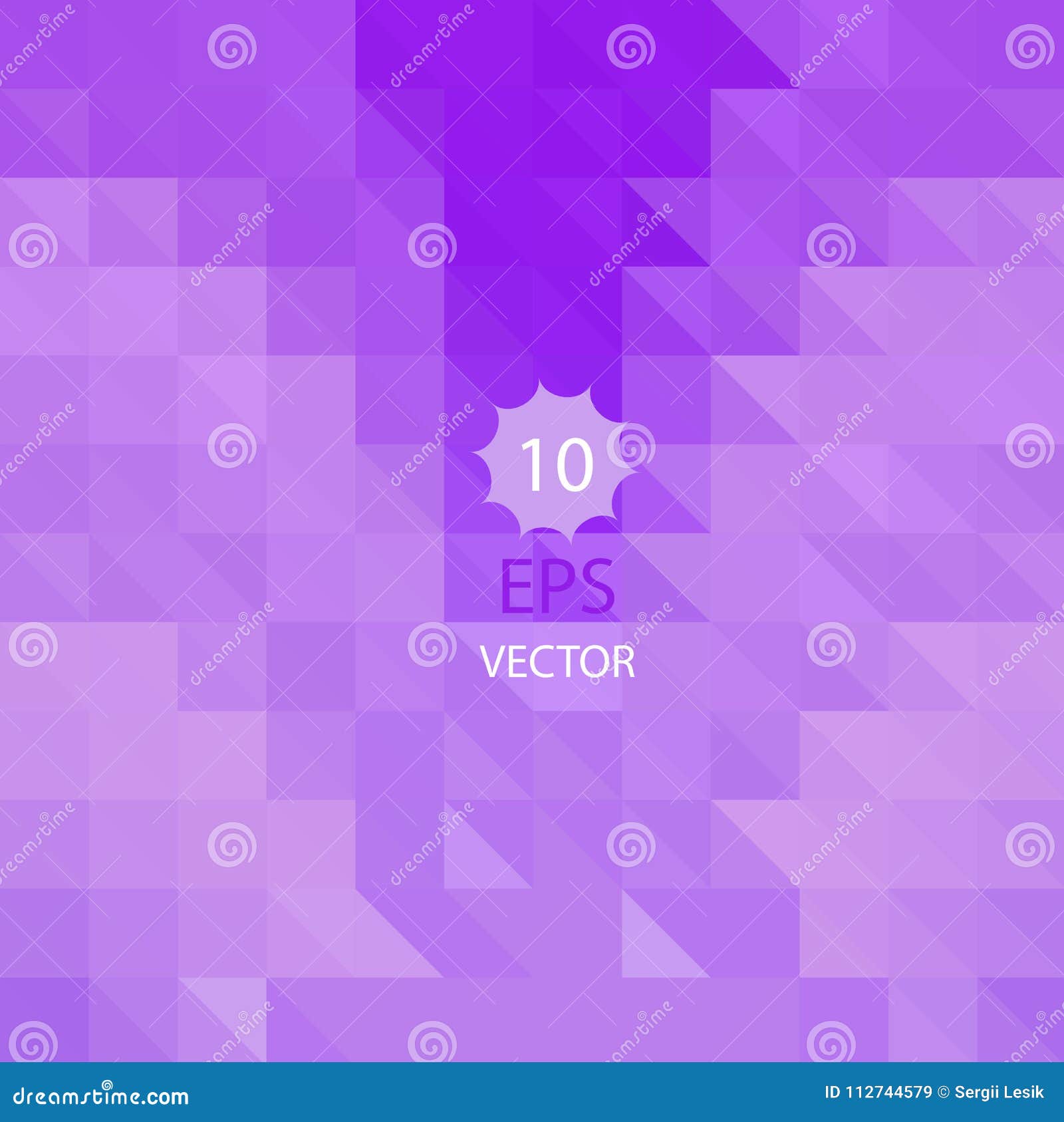 Triangular Design with Geometric Mosaic for Business. Colorful ...