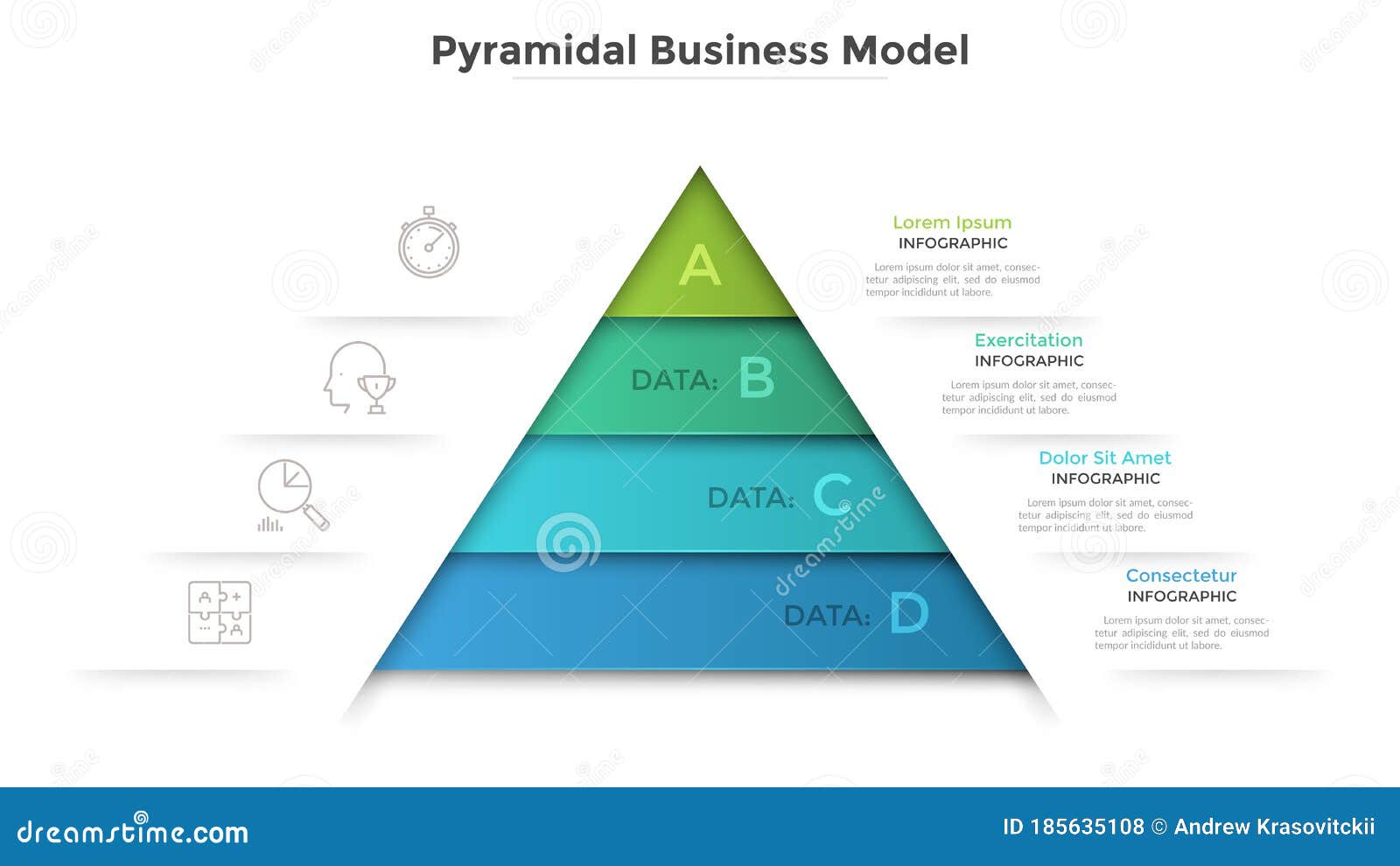 Triangular Diagram Chart. Triangle With 3 Steps Parts. Triangle Design ...