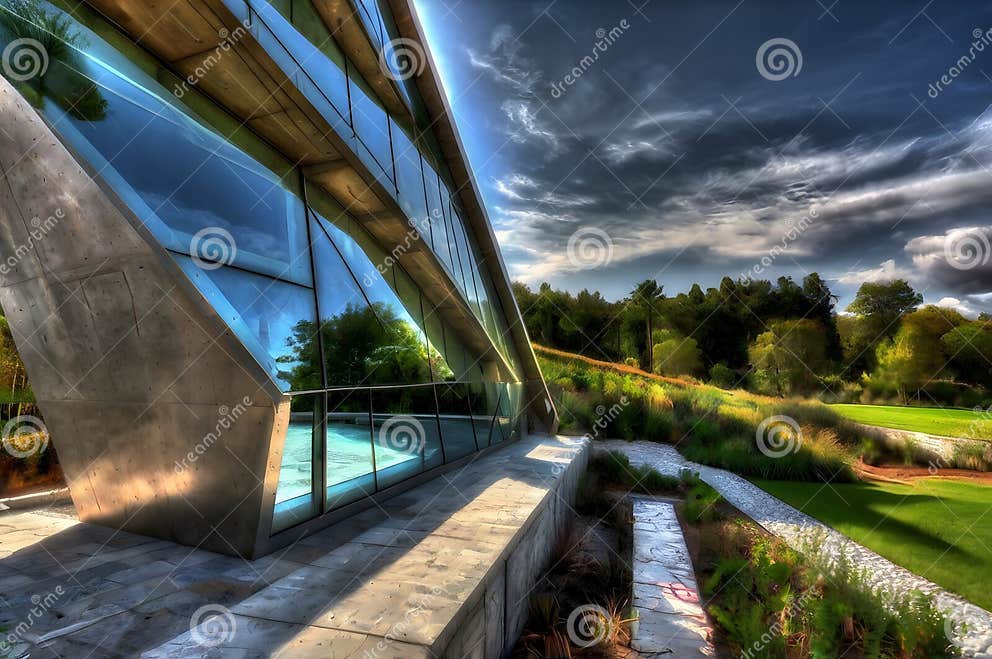 Triangular Elegance Merging Nature’s Beauty with Luxurious Design House ...