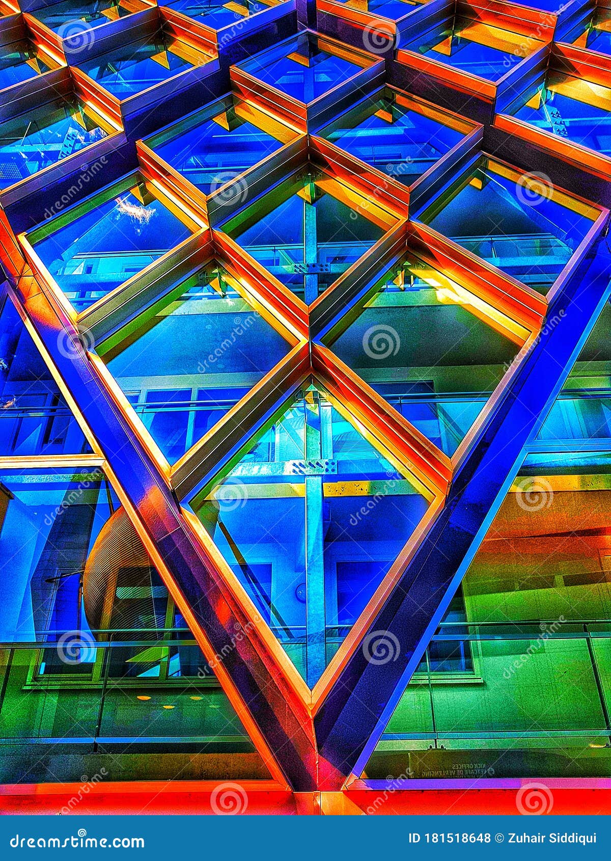 Triangular Facade Of A Modern House Royalty-Free Stock Photography ...