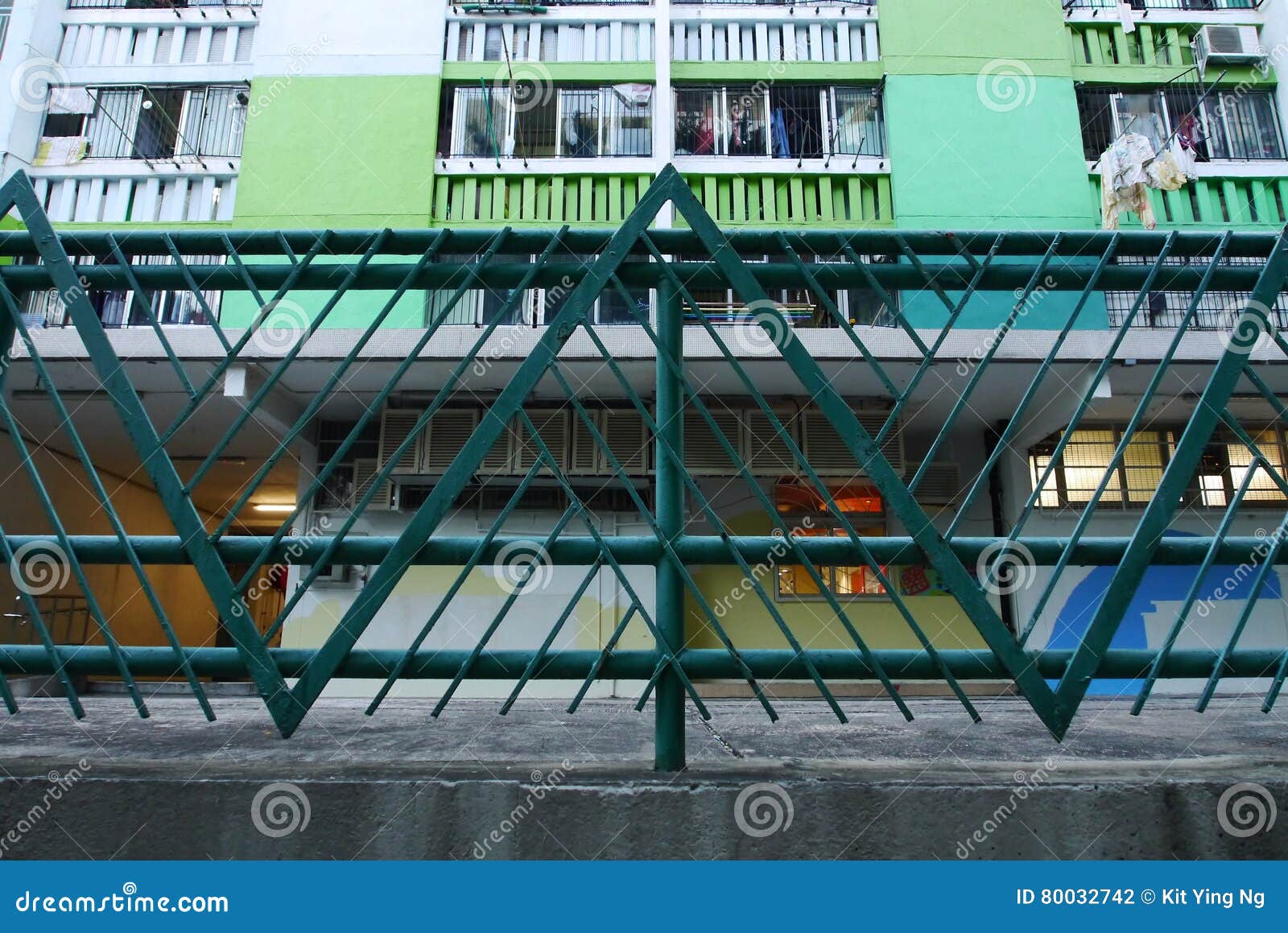 Triangular Fence stock photo. Image of home, shadow, paving - 80032742