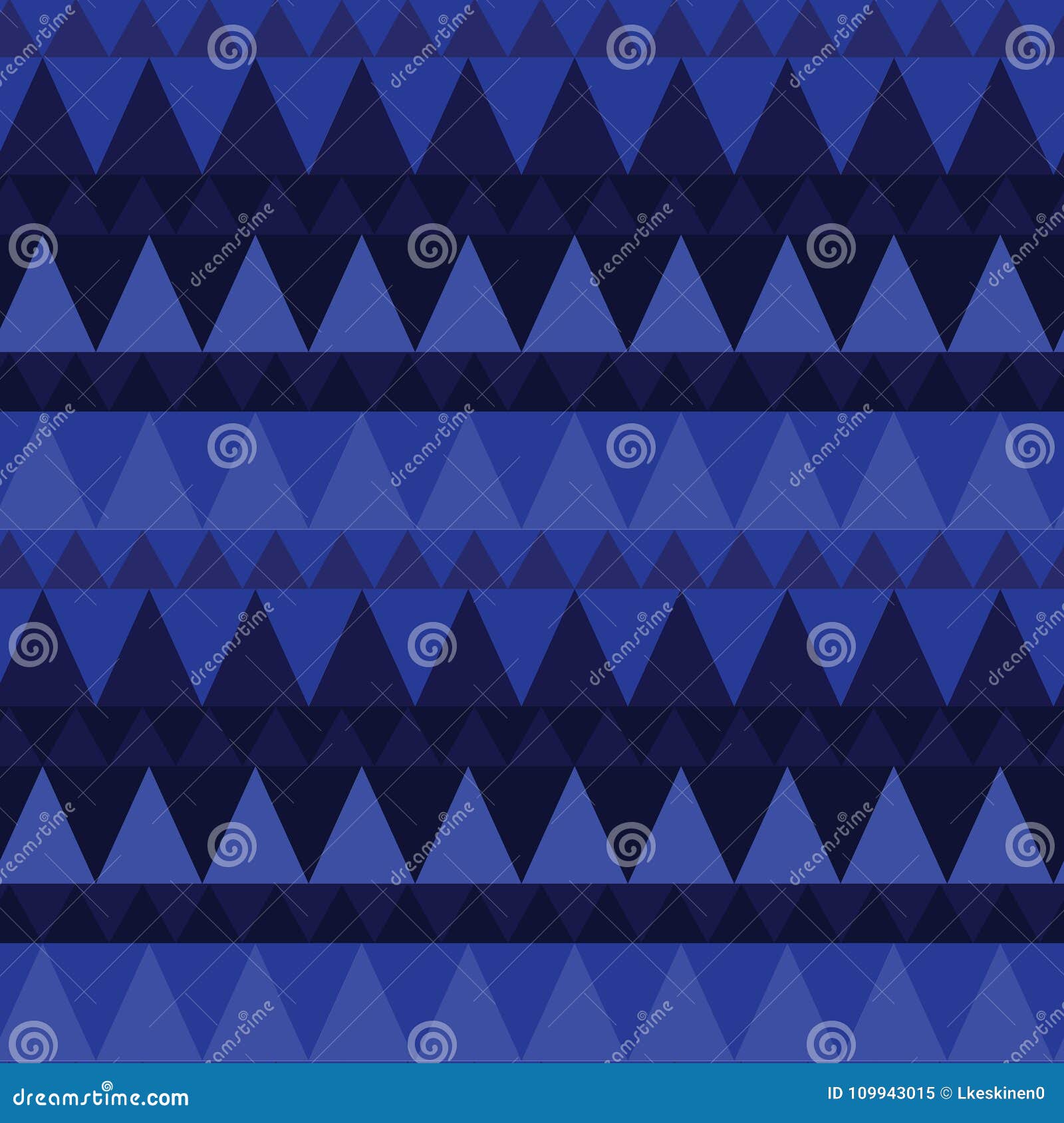 Triangular Forest Mountain Seamless Pattern Stock Vector - Illustration ...