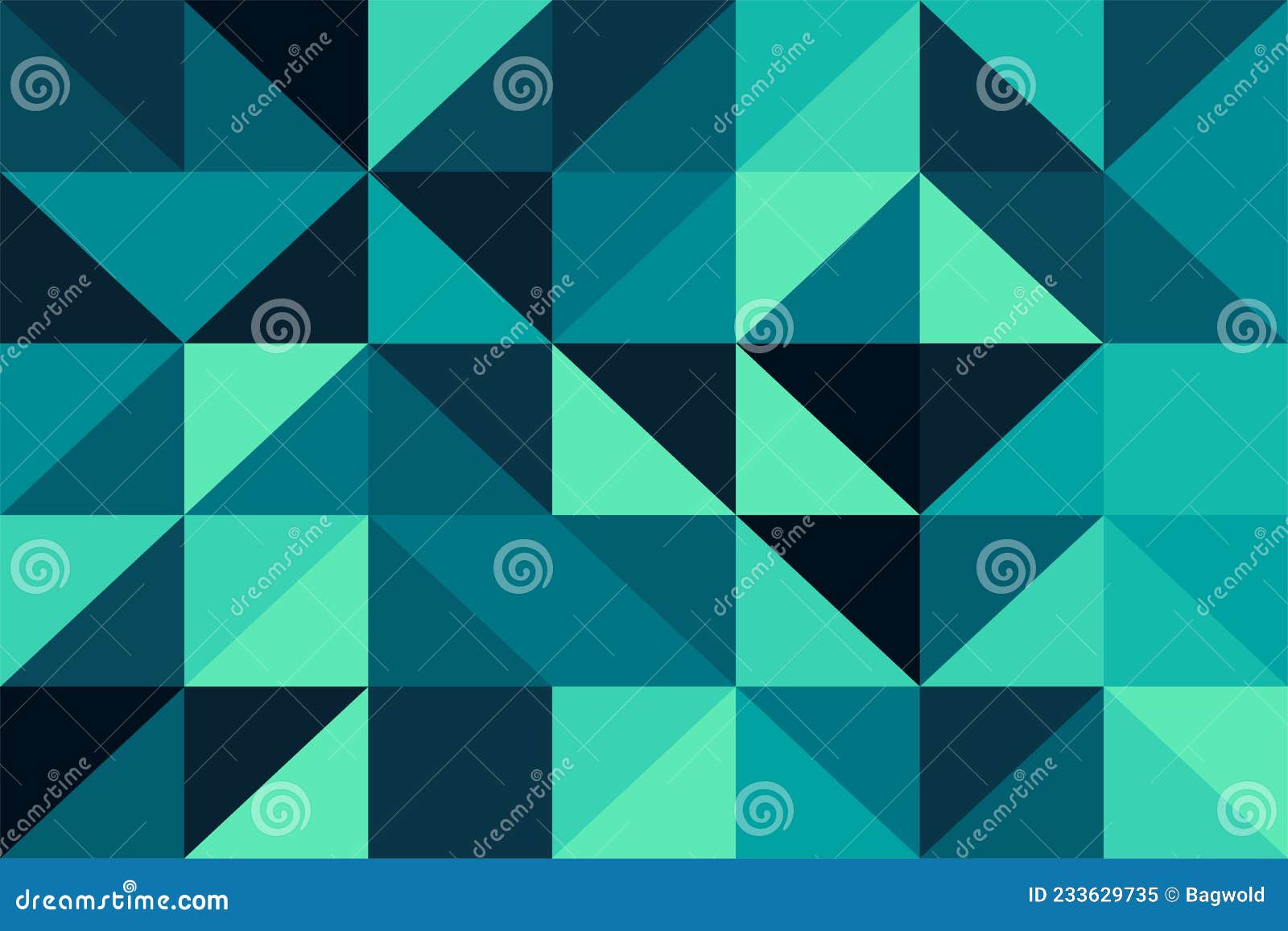 Triangular Geometric UI Screens Mockup Kit Vector Illustration ...