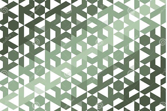 Triangular Geometric Pattern in Sage Green with Abstract Mosaic Texture ...