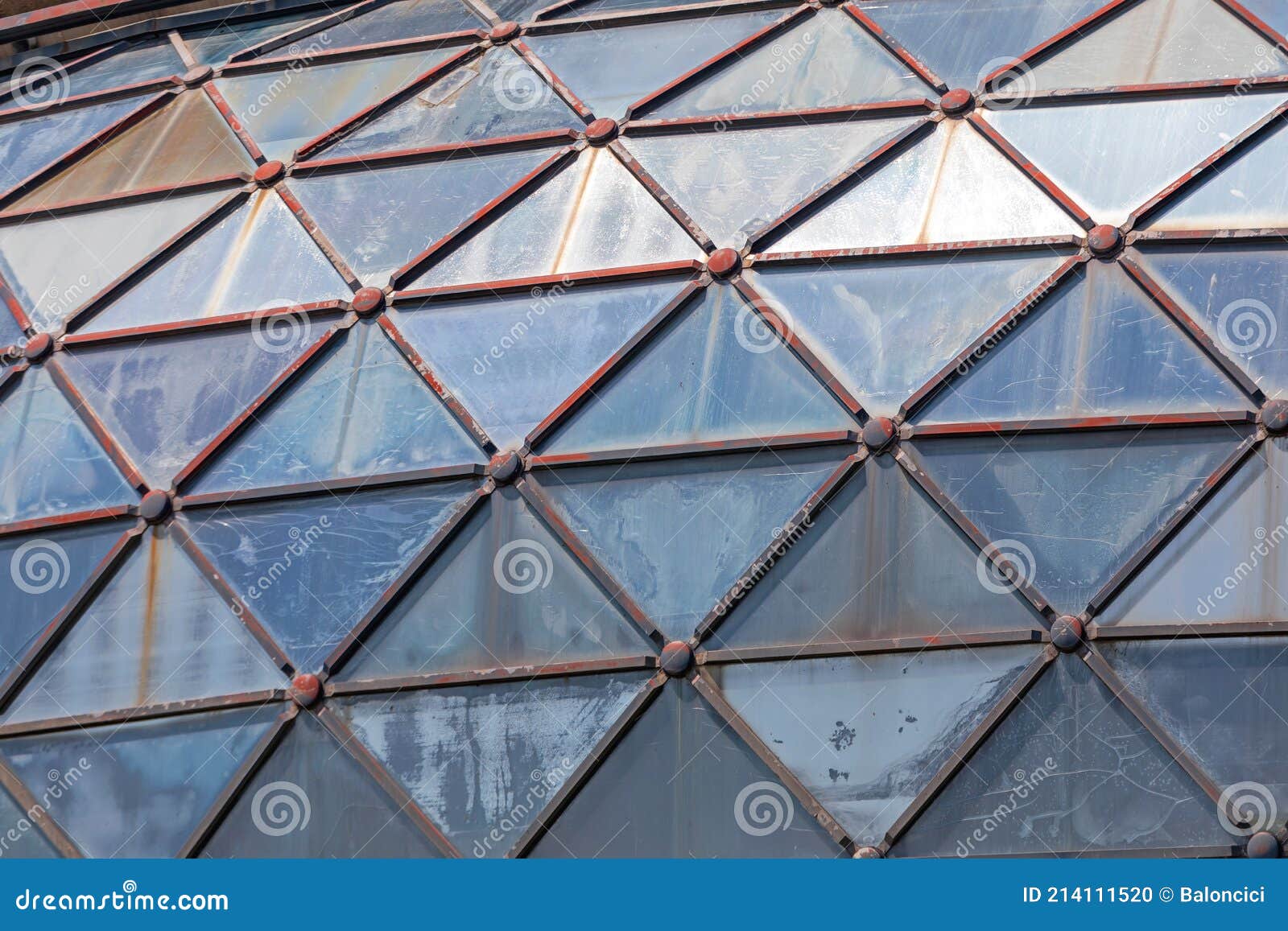 Triangular Glass Prism On Yellow Background Royalty-Free Stock ...