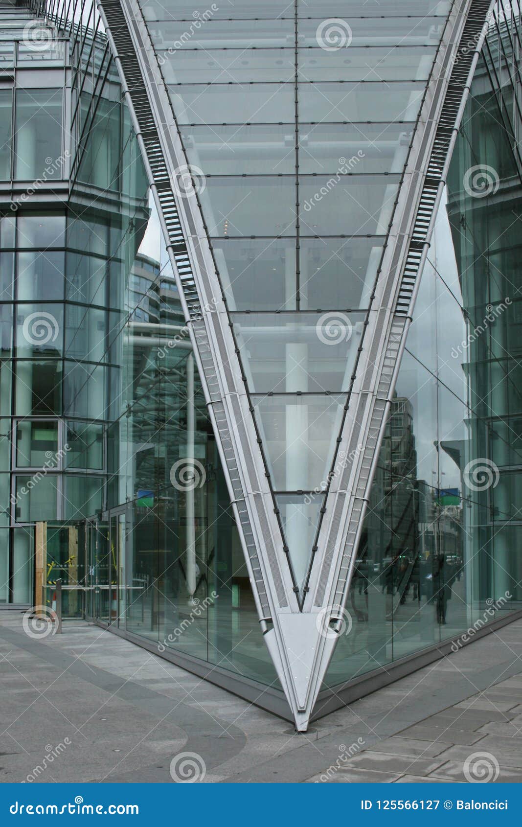 Triangular Glass Building Stock Photography | CartoonDealer.com #214111520