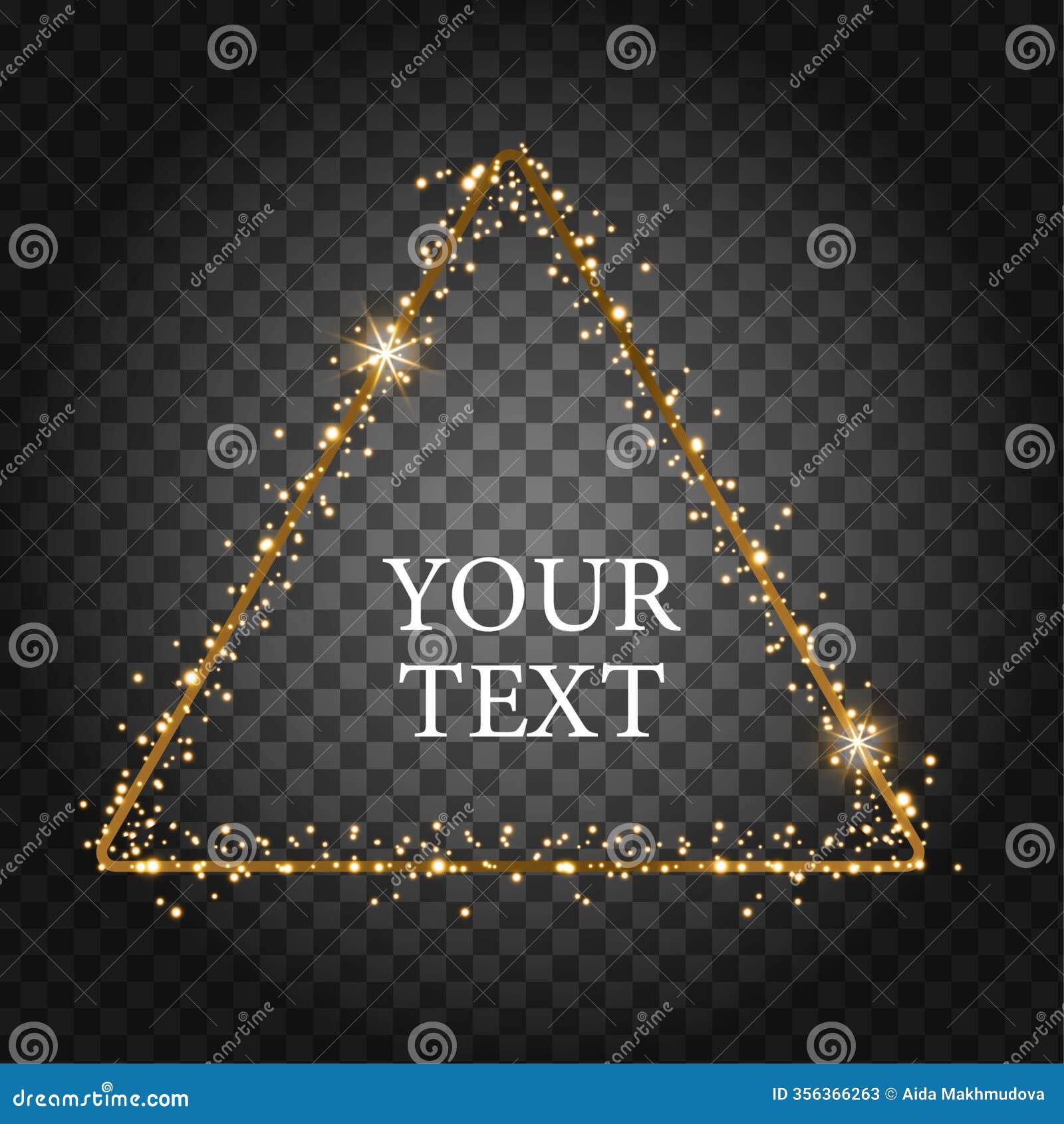 Triangular Gold Texture. Vector Illustration | CartoonDealer.com #30321326