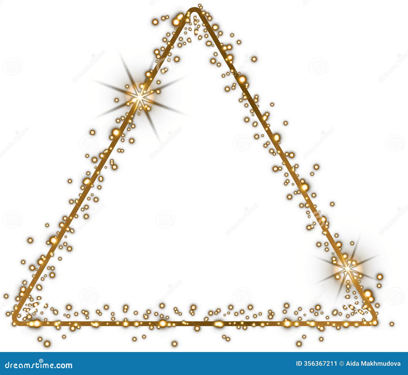 Triangular Gold Texture. Vector Illustration | CartoonDealer.com #30321326