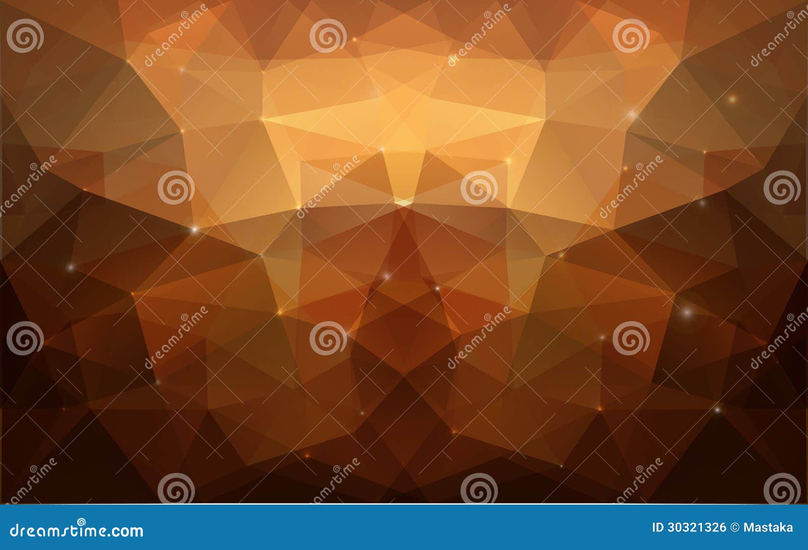 Triangular Gold Texture. Vector Illustration | CartoonDealer.com #30321326