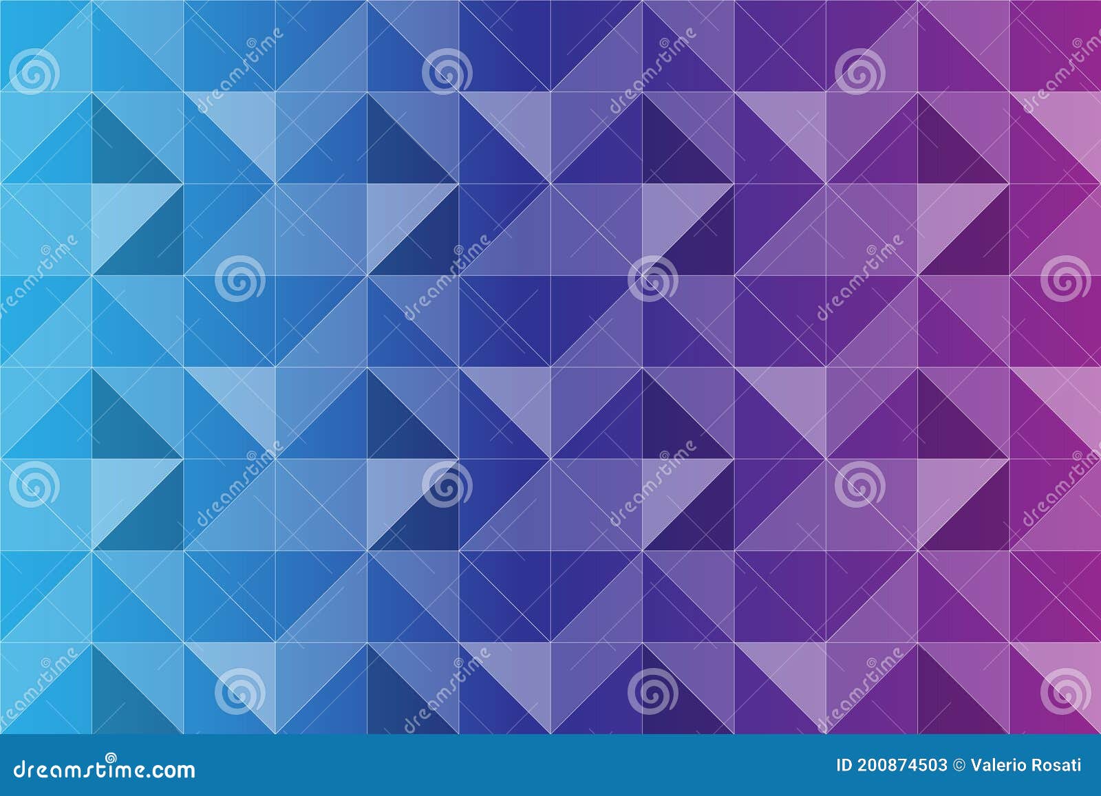 Triangular Map In Gradient Vector Illustration | CartoonDealer.com ...