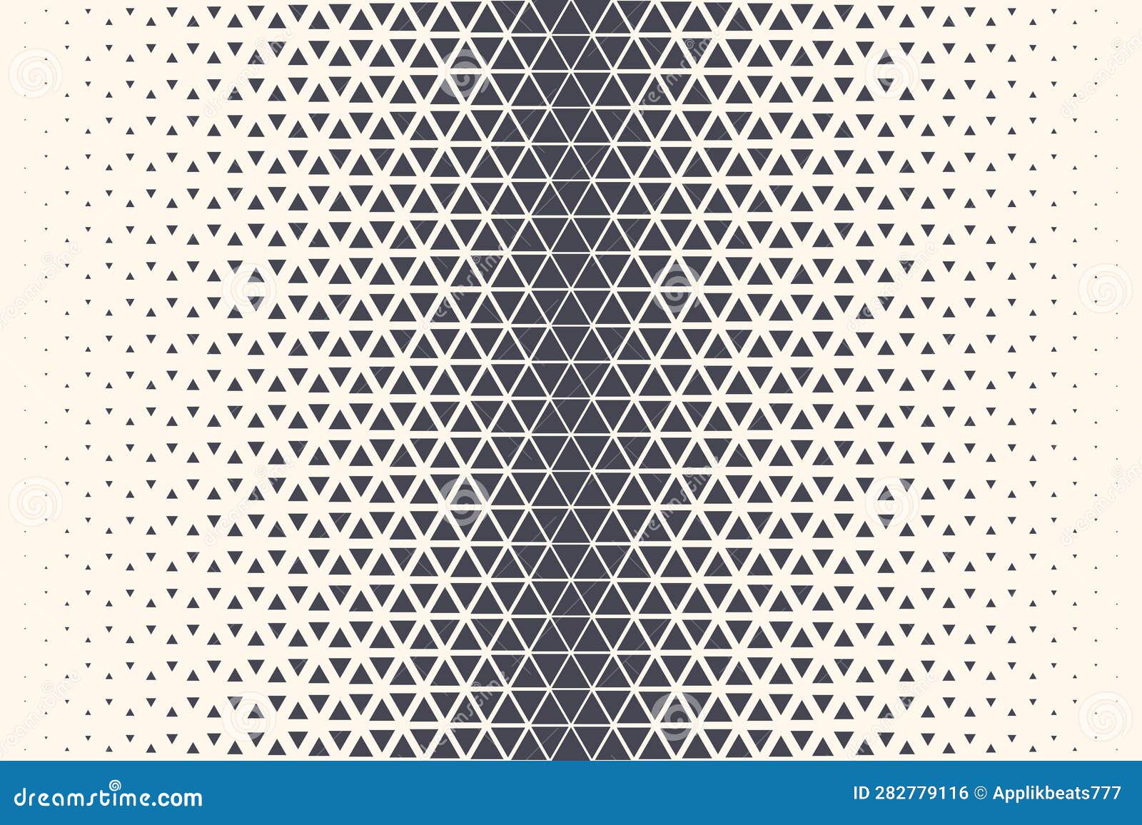 Triangular Halftone Texture Retrowave Vector Geometric Technology